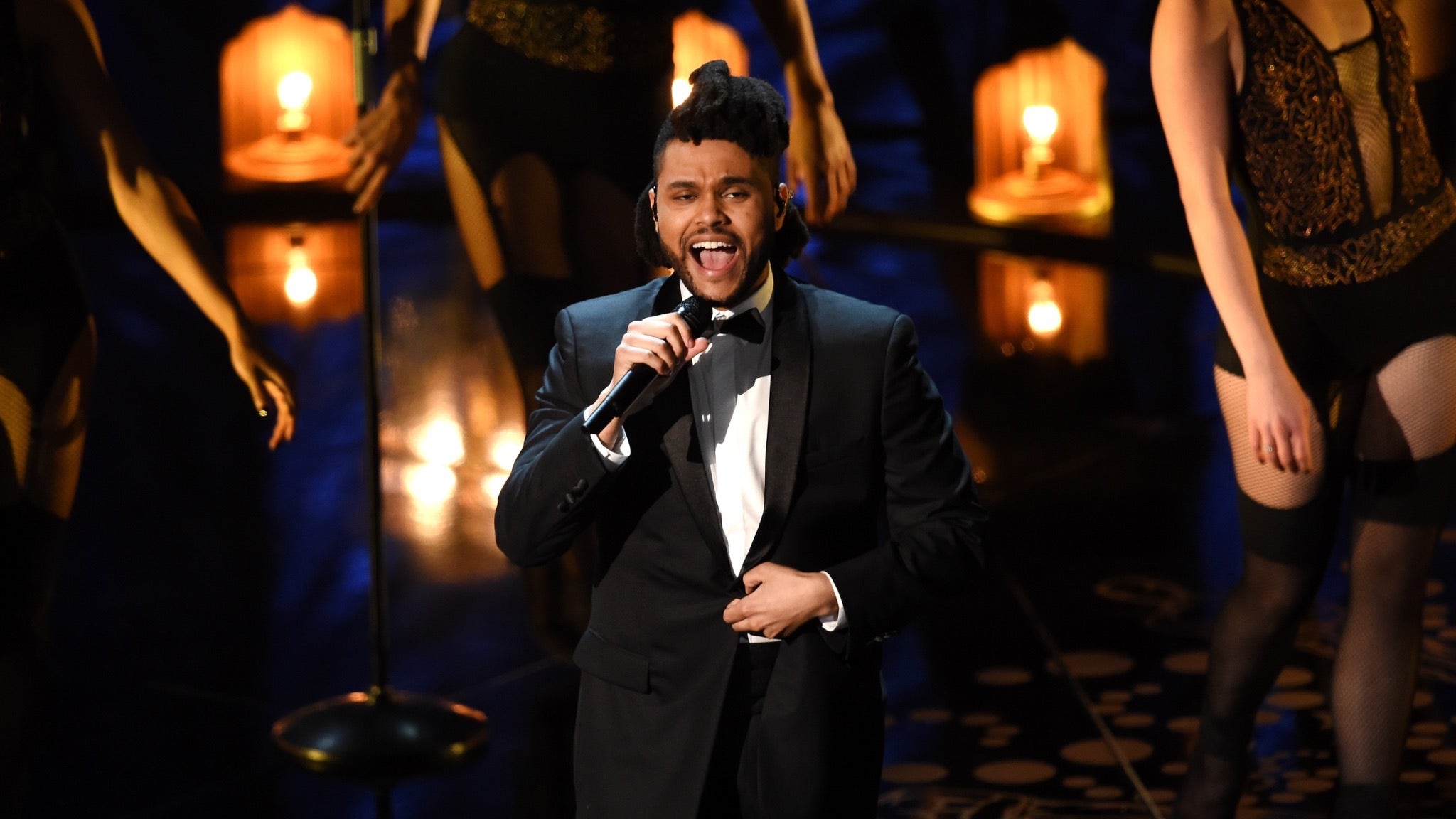 The Weeknd Performance Pics