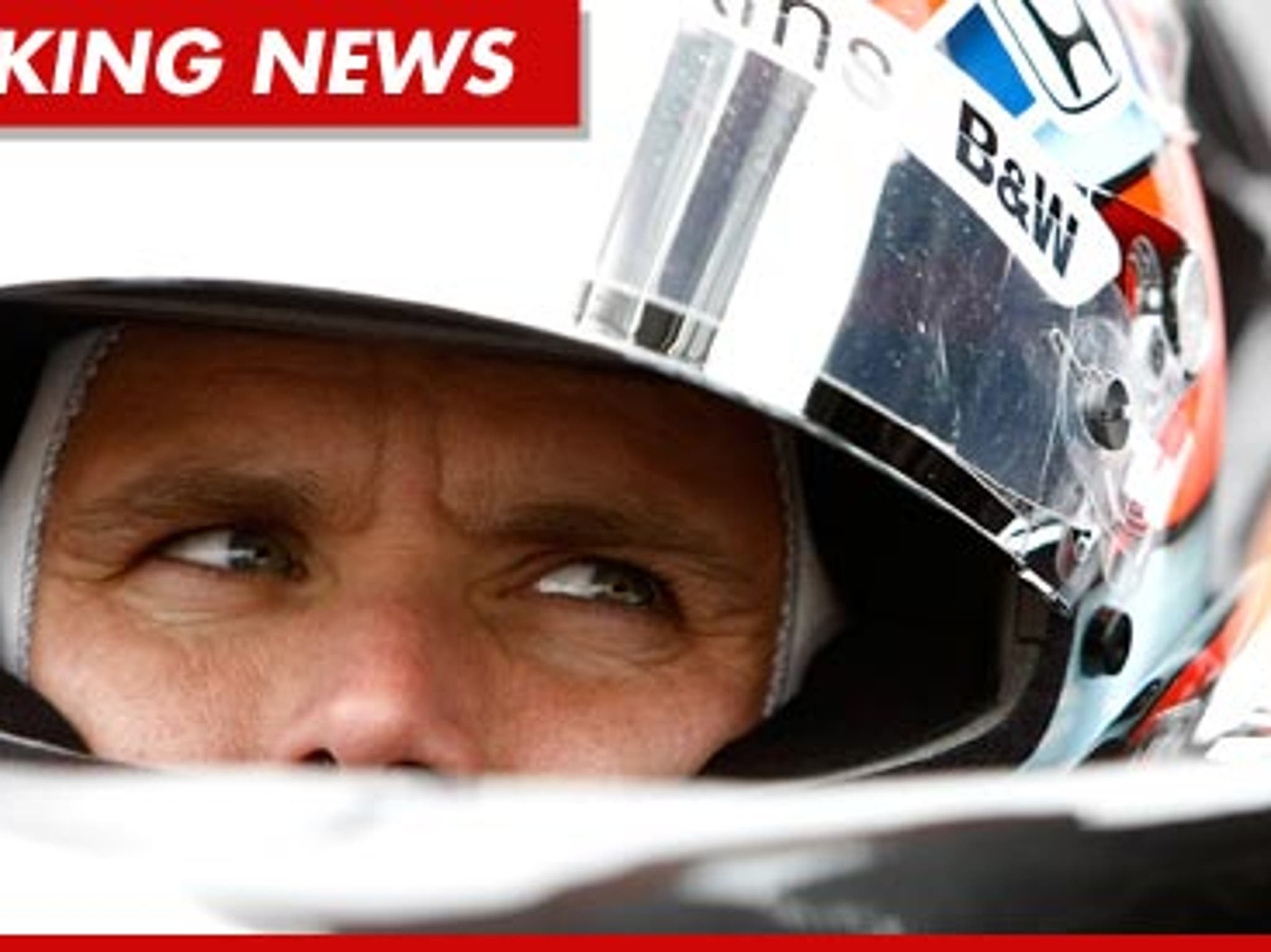 Dan Wheldon Helmet Damage