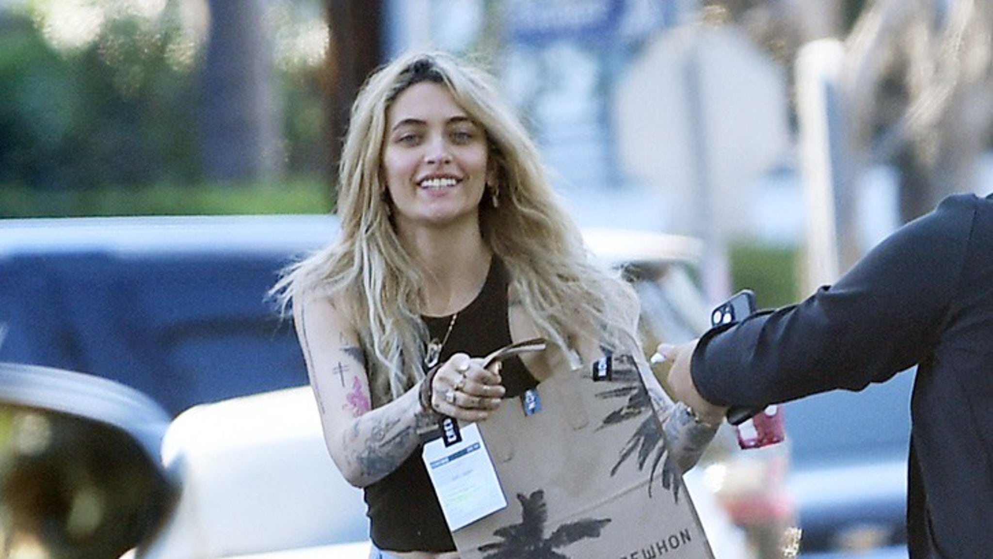 Paris Jackson Rockin' Out While Recording New Album