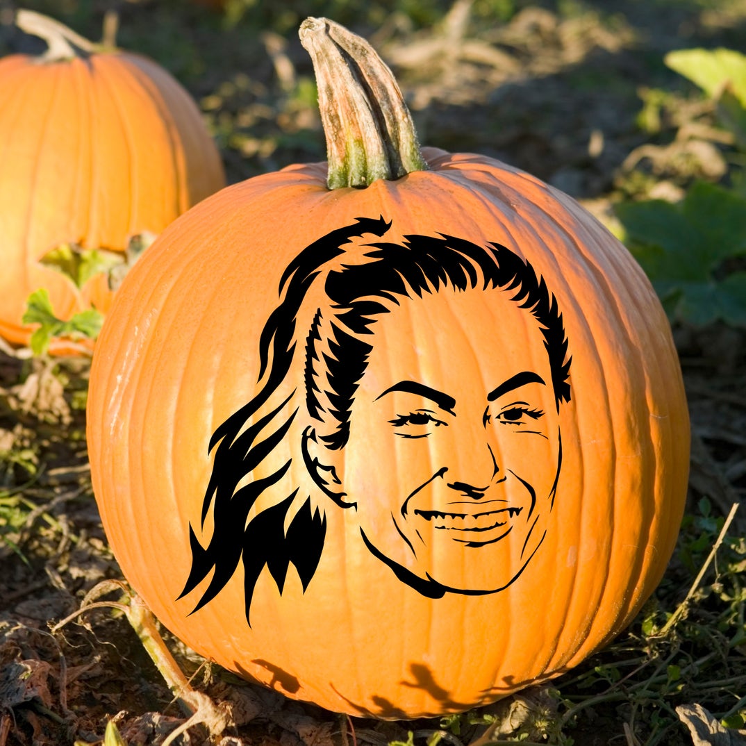 TMZ's Celeb Pumpkin Stencils