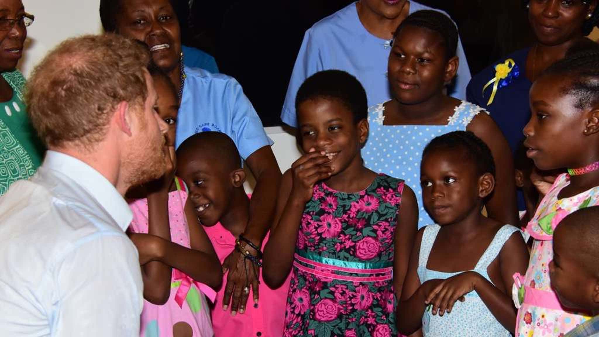 Prince Harry Visits Nightingale Children's Hospital