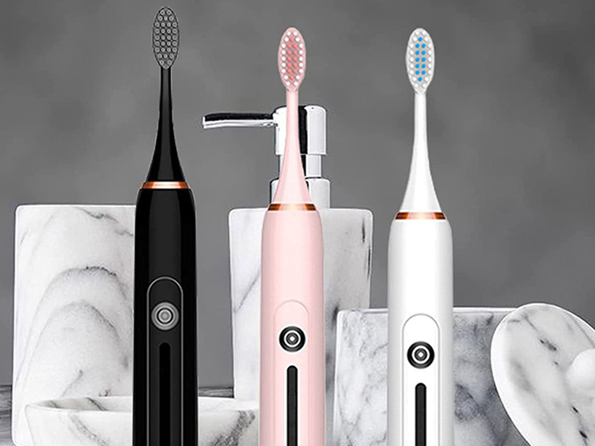 Slim Sonic Toothbrushes Confetti