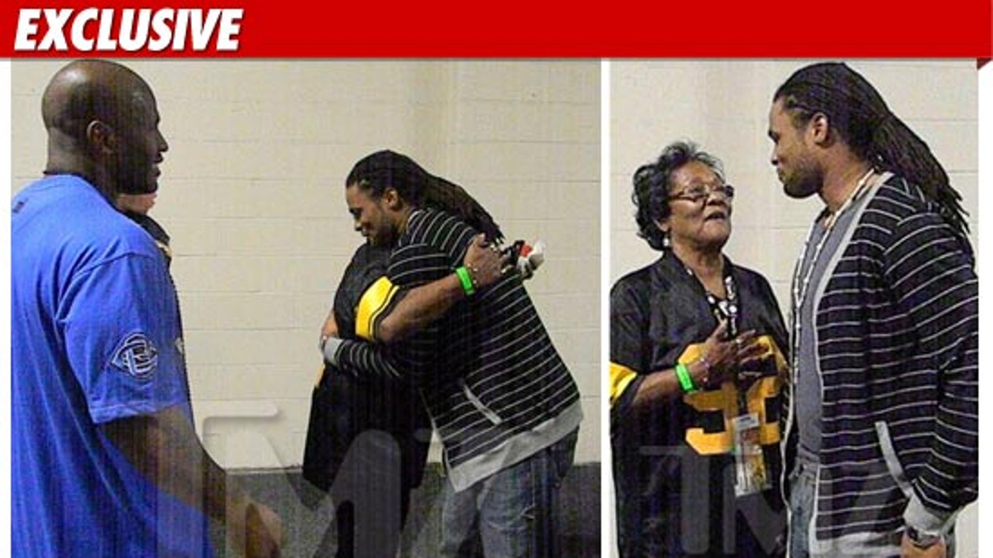 James Harrison Hit On Josh Cribbs