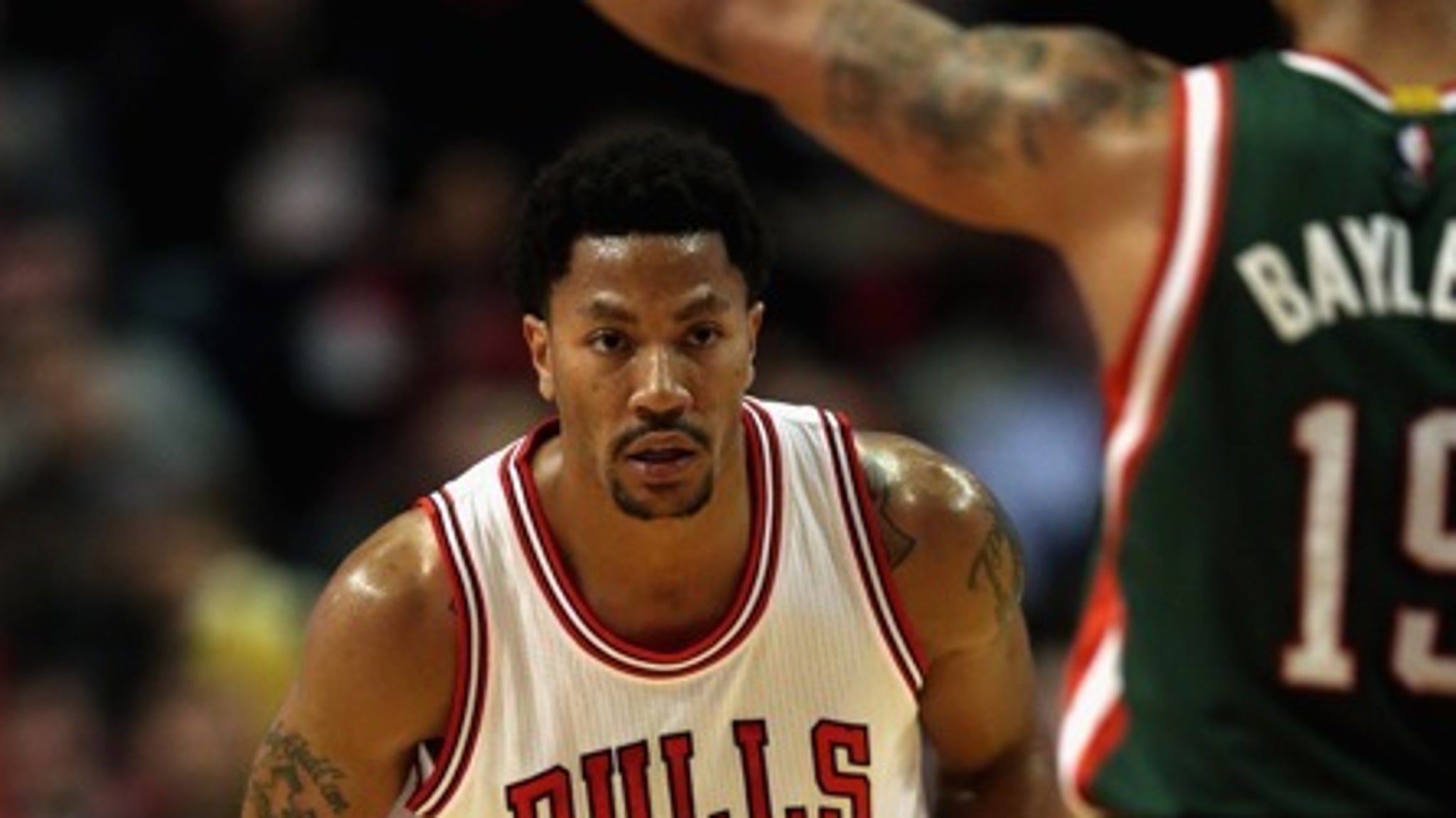 Derrick Rose On The Court