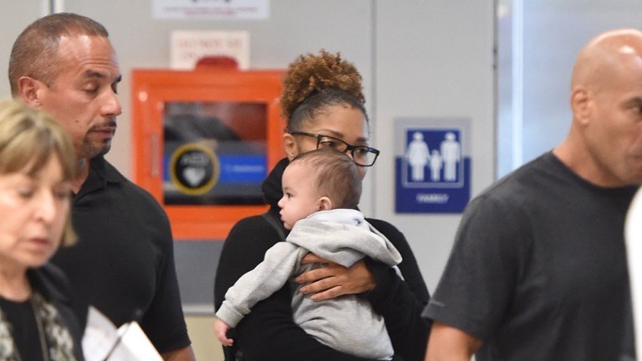 Janet Jackson and Her Baby's First Escapade in America