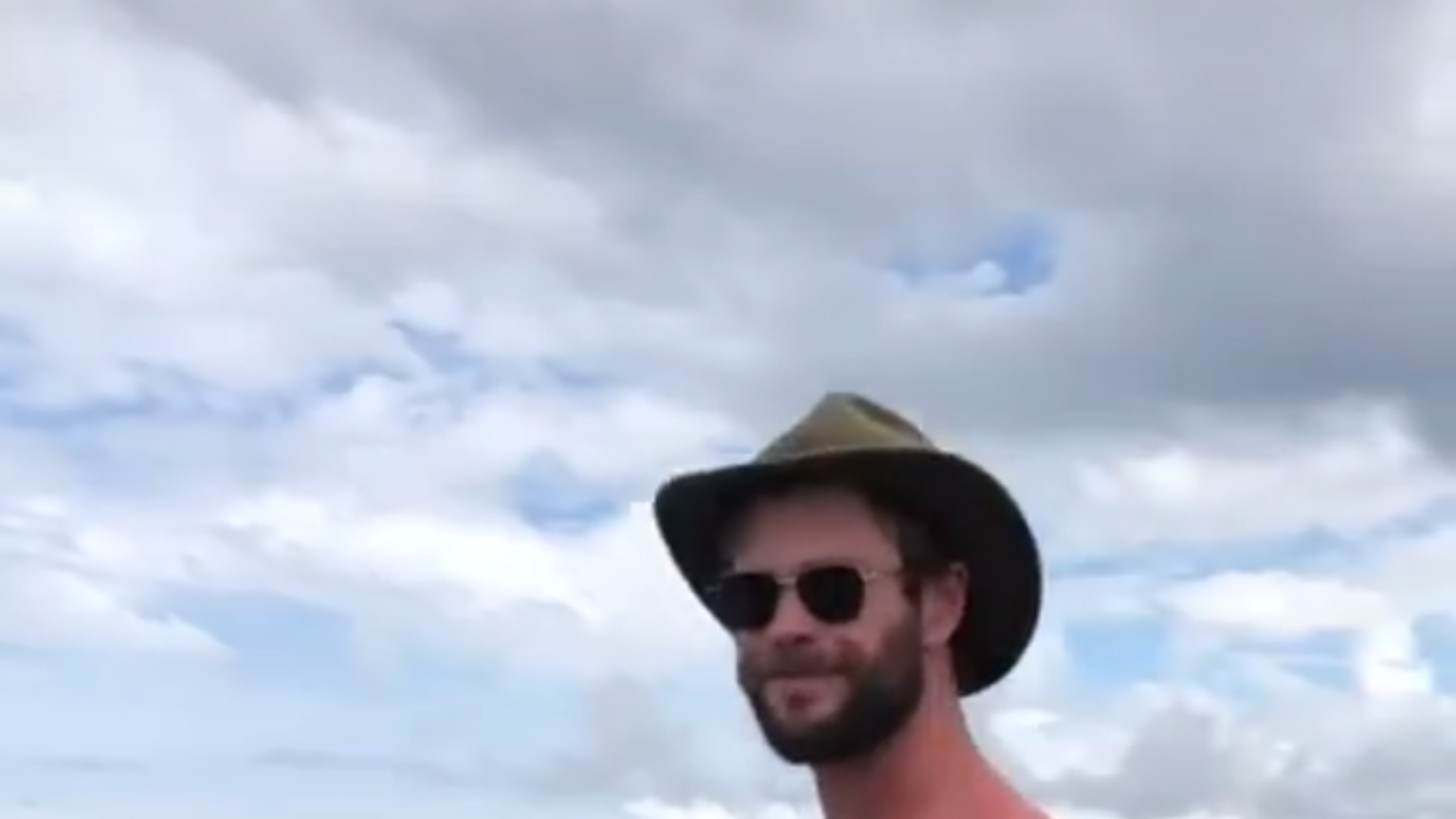 Chris Hemsworth's Family Camping Trip
