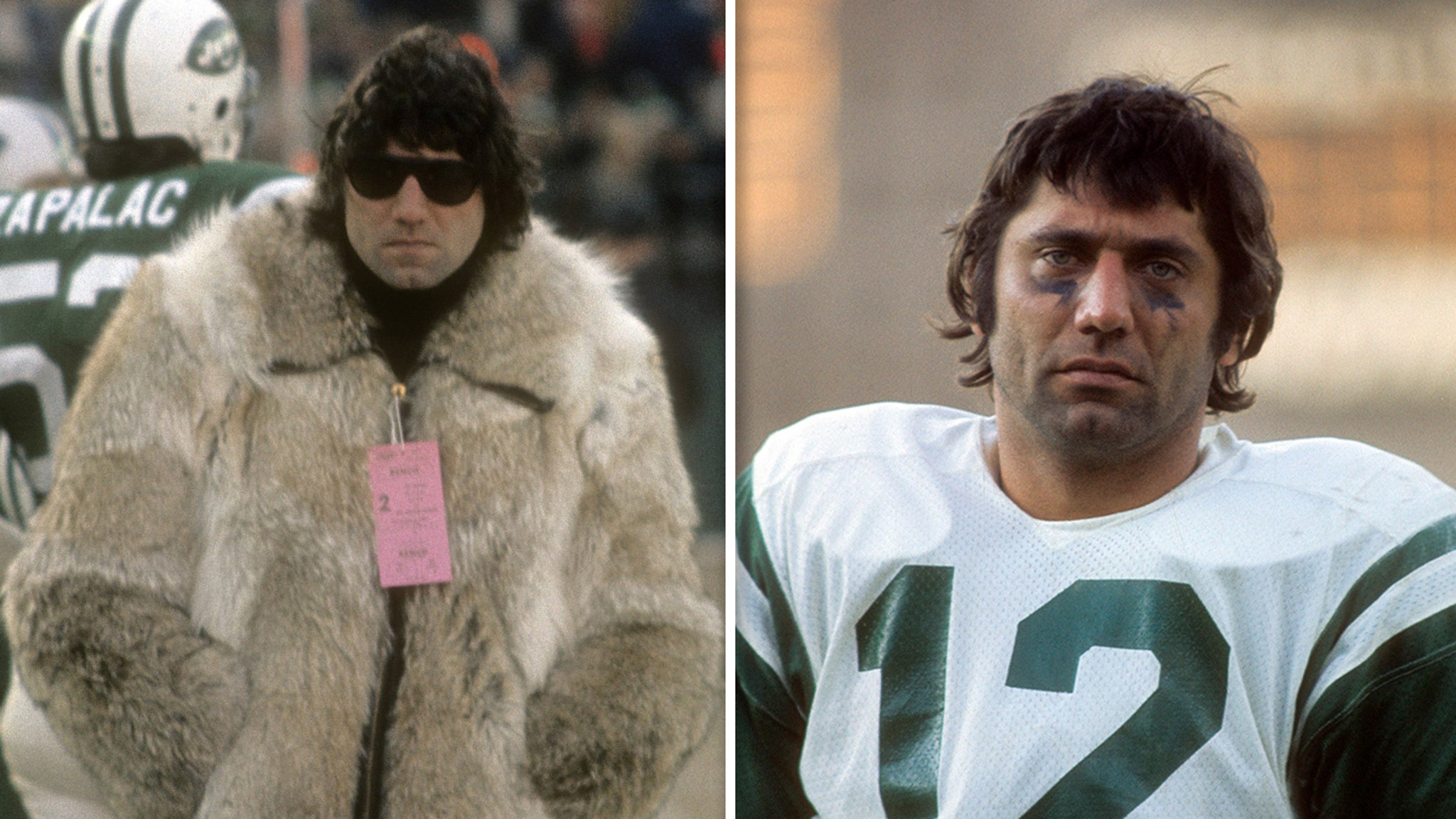 Joe Namath Fur Coat Poster