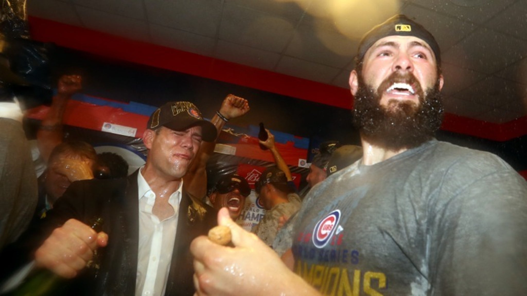 Inside the Chicago Cubs' Locker Room After World Series Win