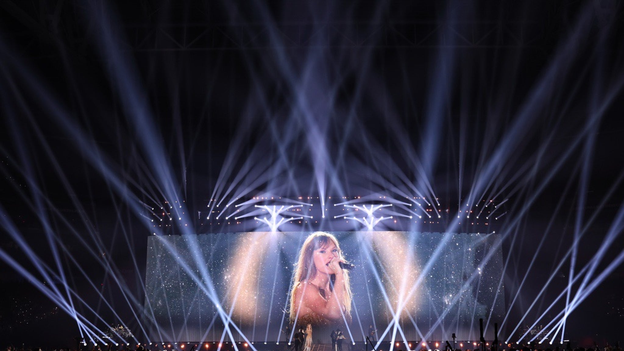 Taylor Swift Performs During 'The Eras Tour'