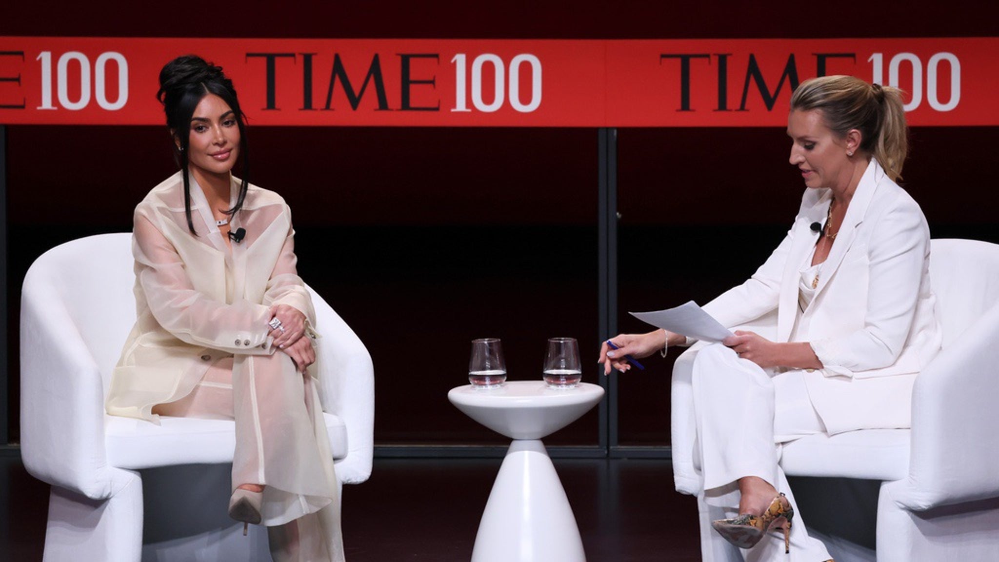 Kim Kardashian Hard At Work