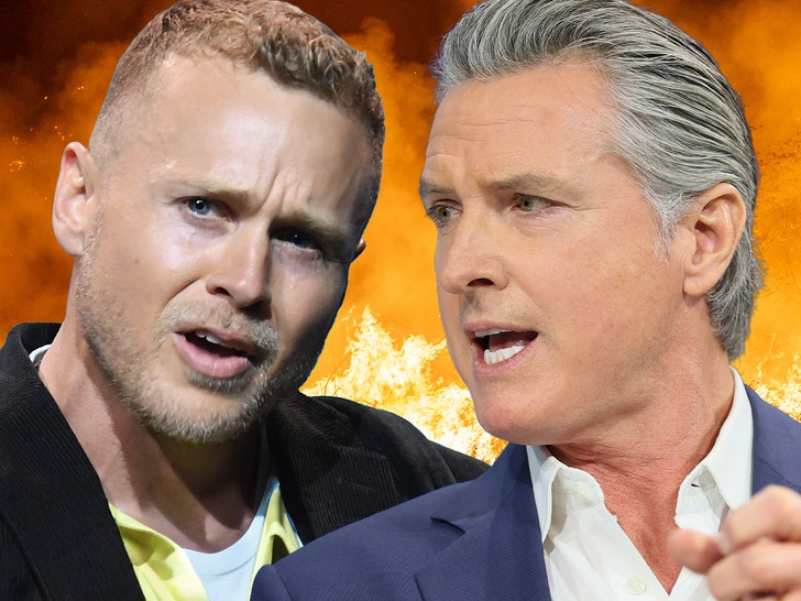 Spencer Pratt Escalates Fight With Governor Newsom Over Wildfire Response