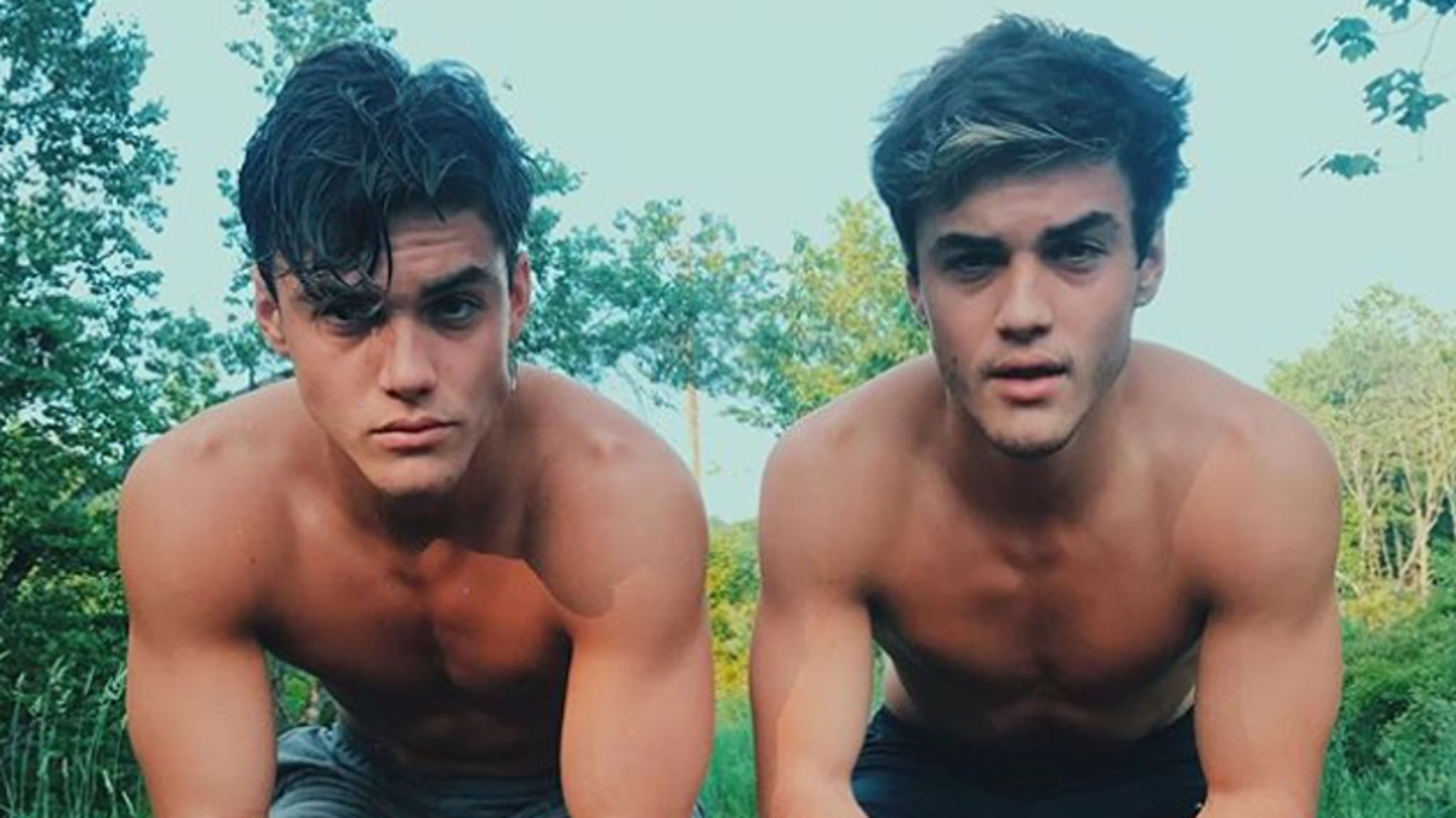 Dolan Twins' Shirtless Shots -- Oh Brother!
