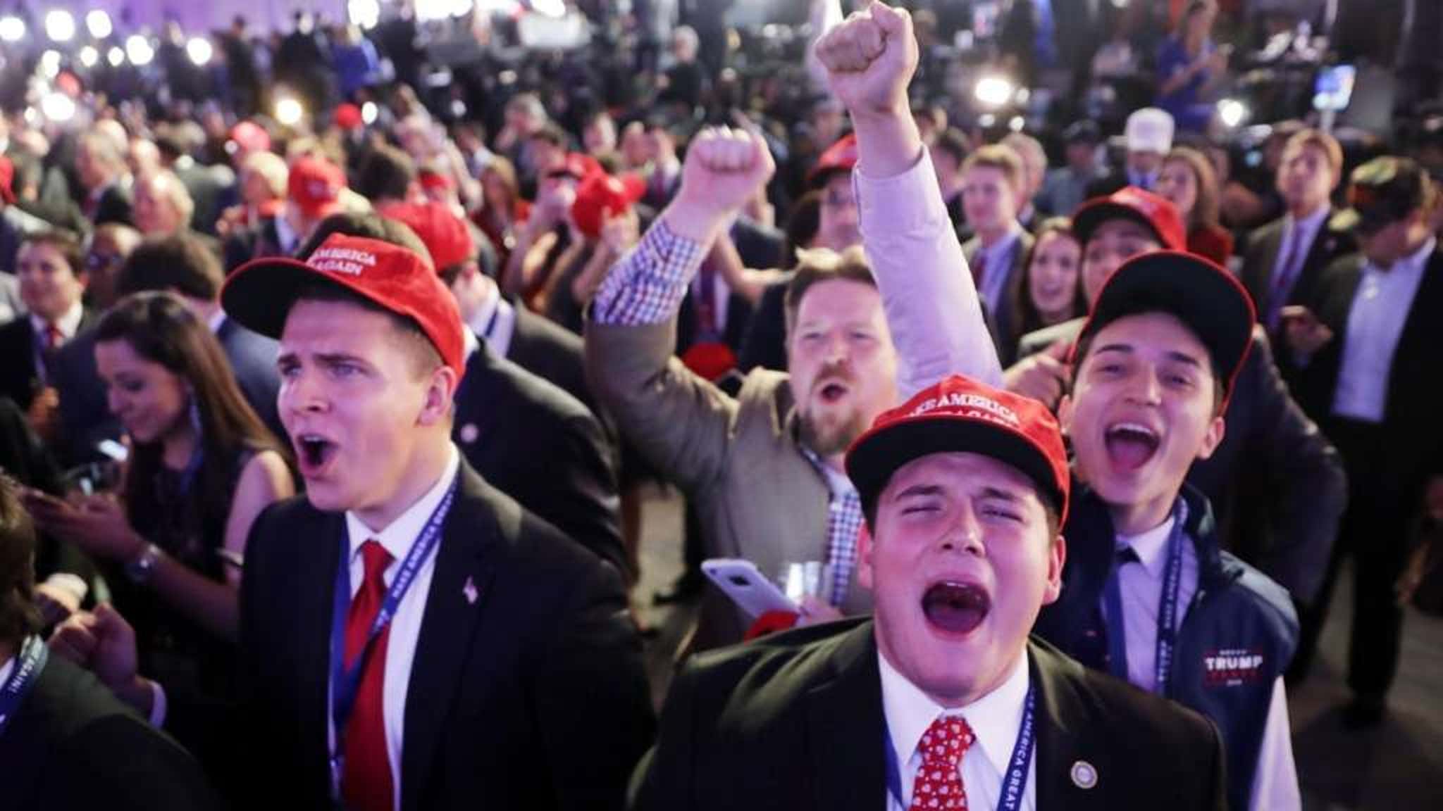 Inside Donald Trump's Election Night Event