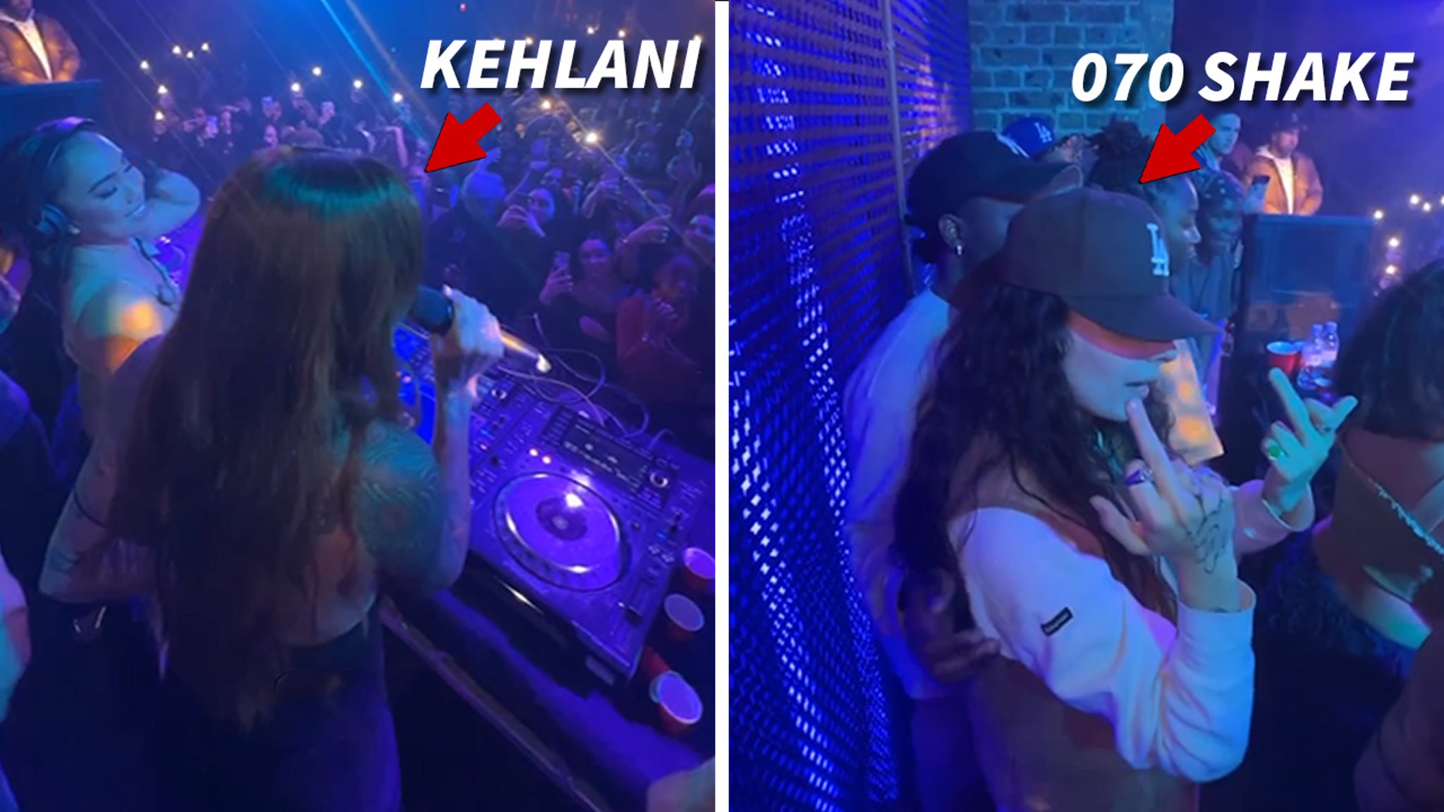 Kehlani's Girlfriend, 070 Shake, Parties In DJ Booth At Fabric London Club