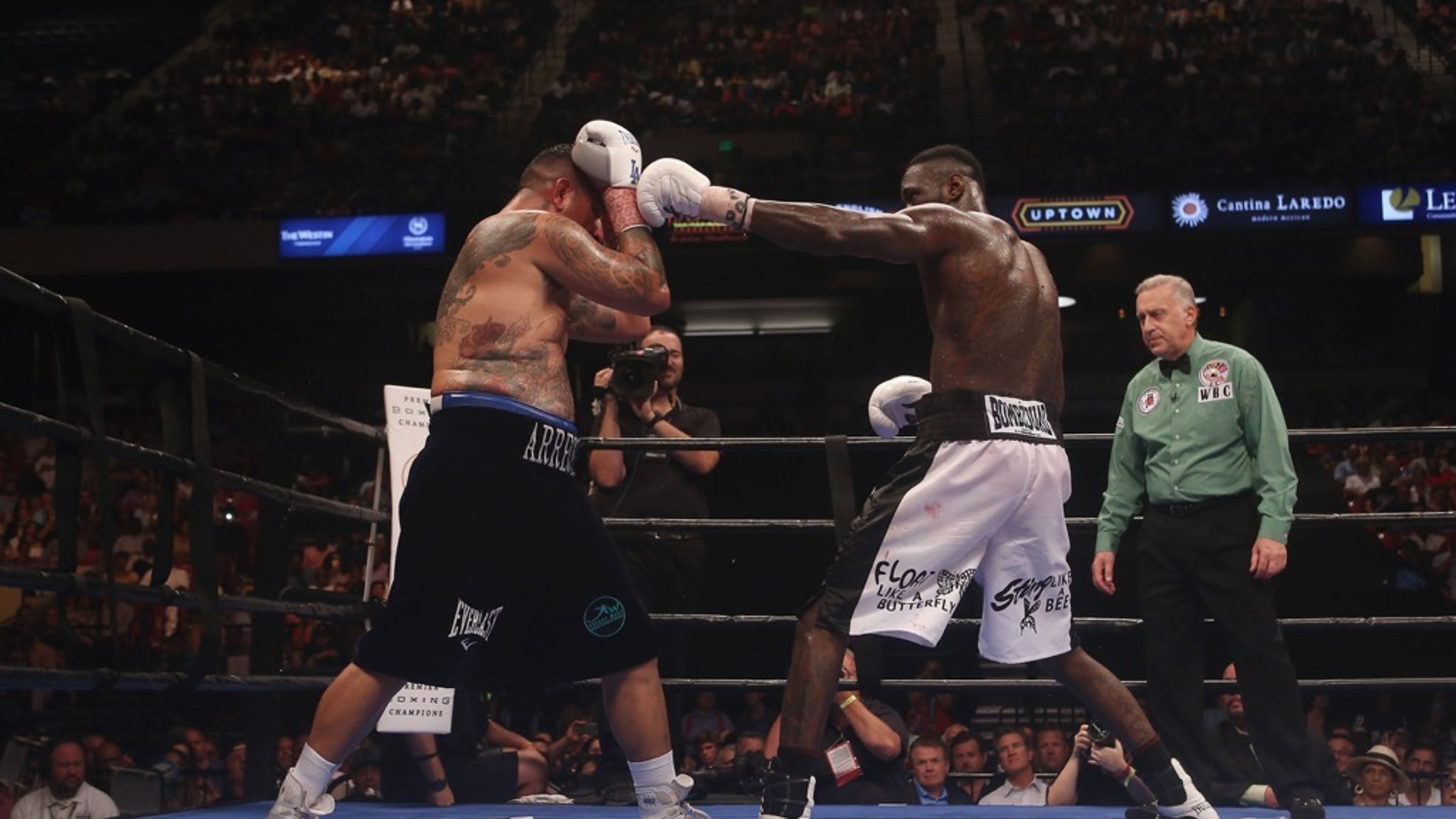 Deontay Wilder Fight Photos
