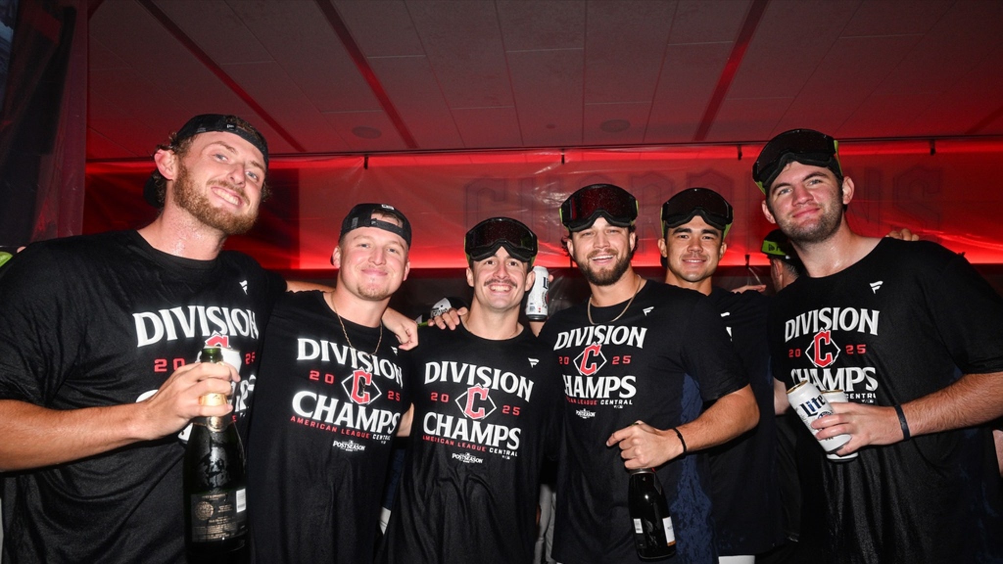 Cleveland Guardians Celebrate AL Central Title Win