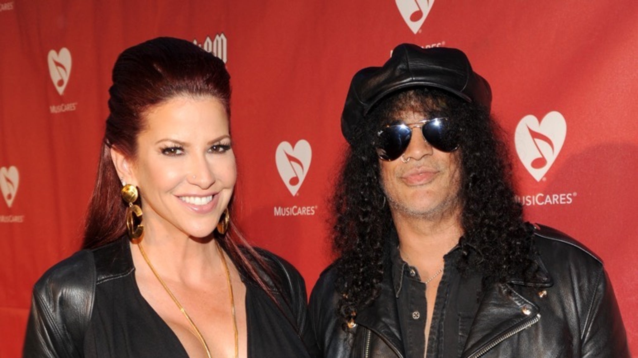 Slash and Mrs. Slash -- The Cute Couple