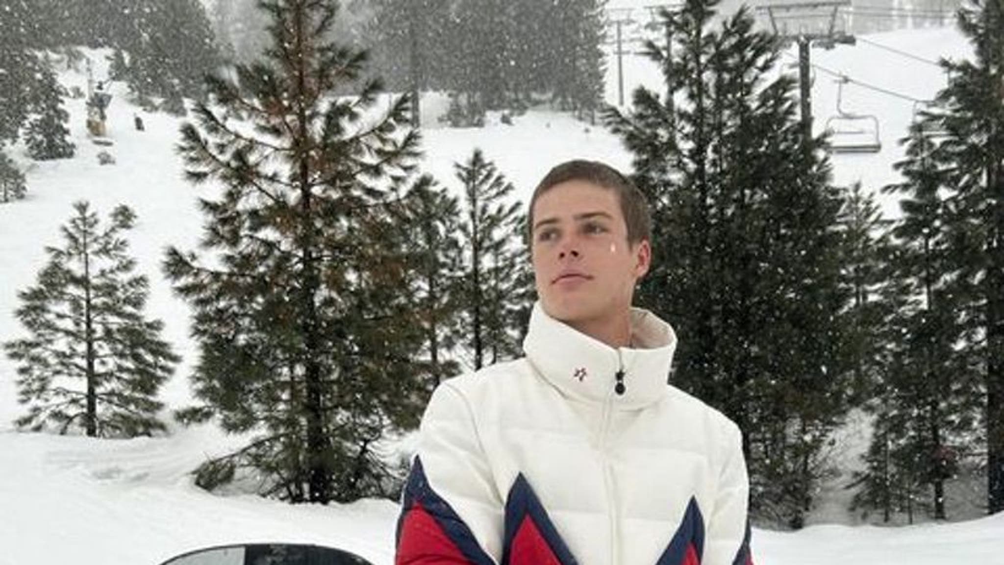 Snowy Stars Playing Winter Sports