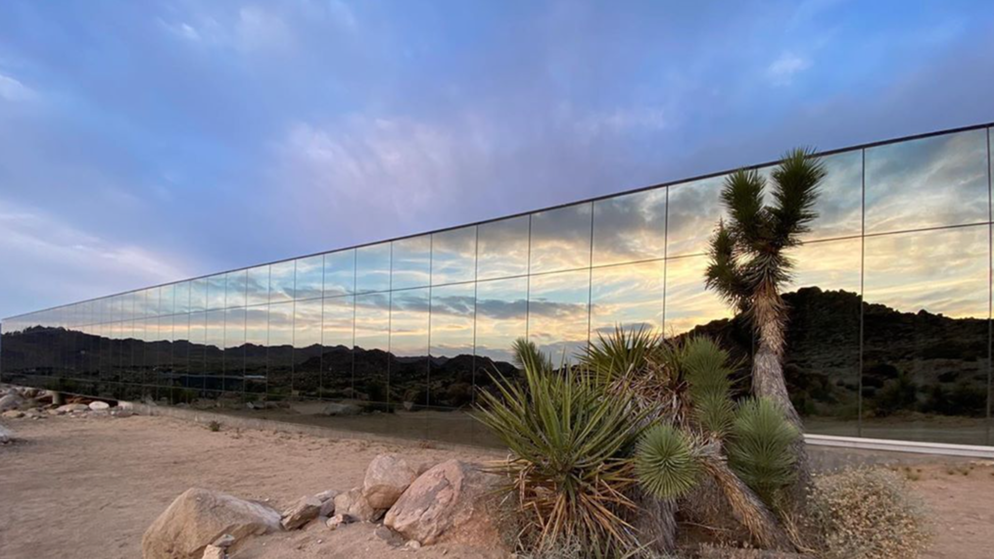 Invisible House in Joshua Tree -- The Shiny Estate