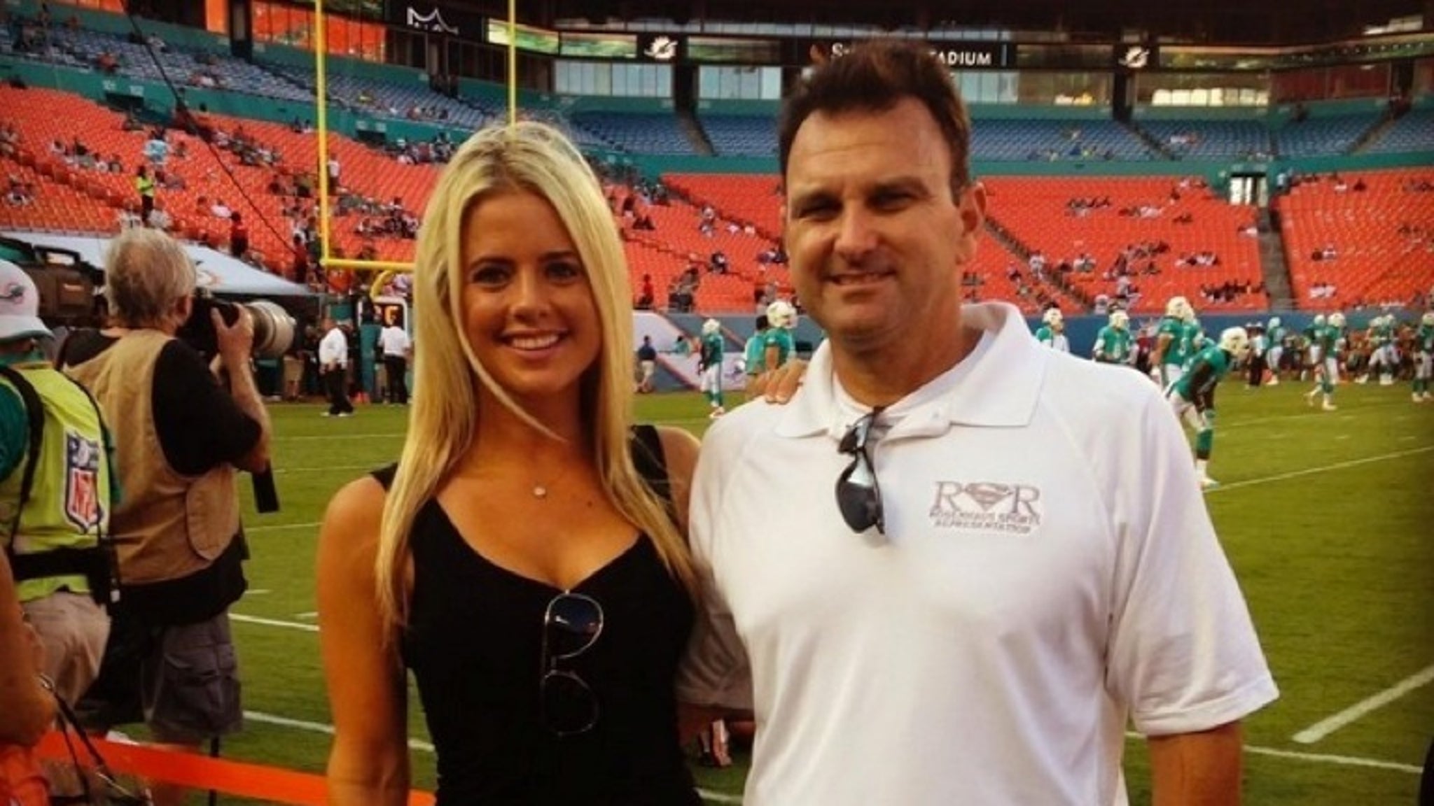 Drew Rosenhaus & Lisa Thomson -- Together Photos