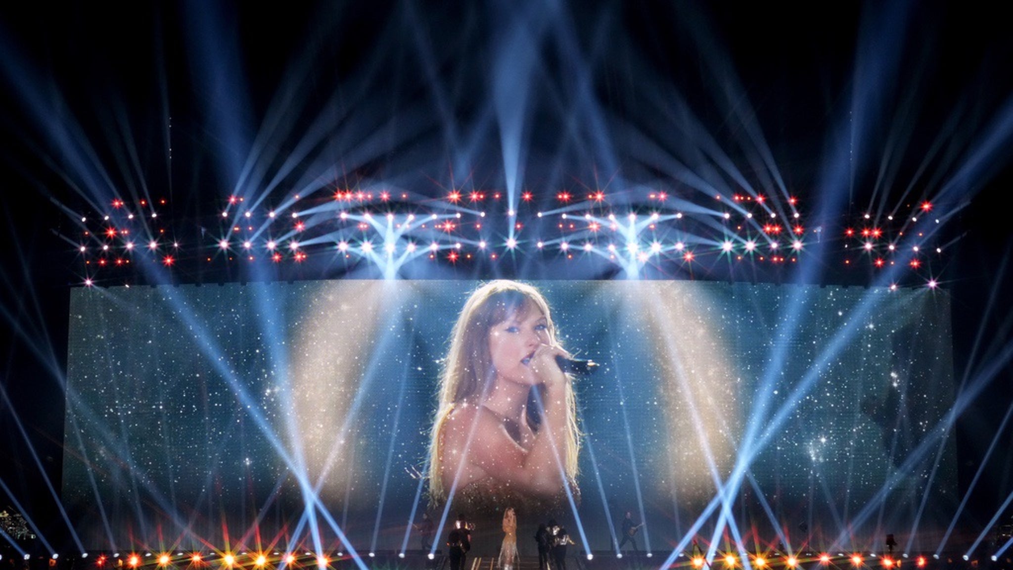 Taylor Swift Performs During 'The Eras Tour'