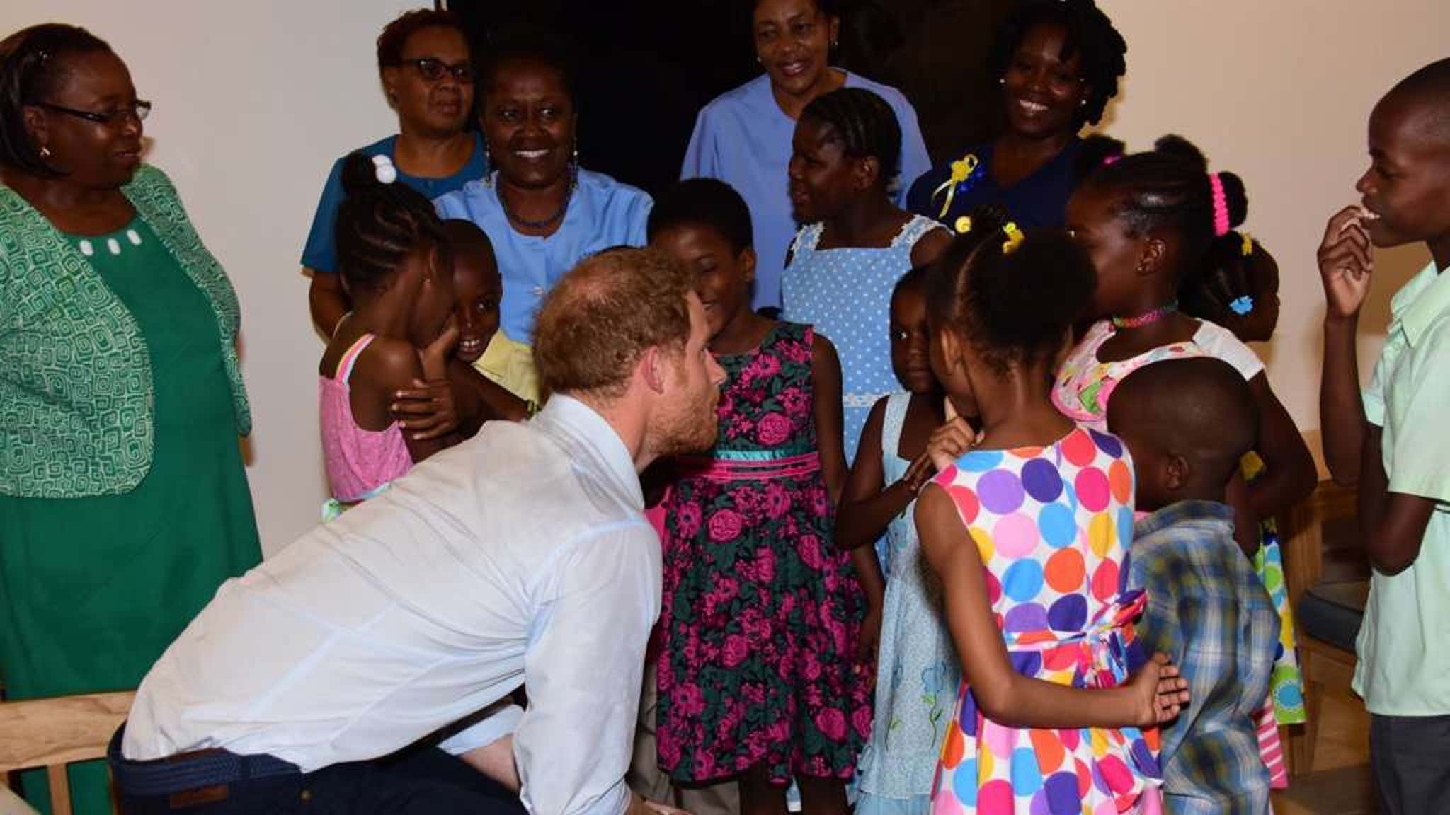 Prince Harry Visits Nightingale Children's Hospital