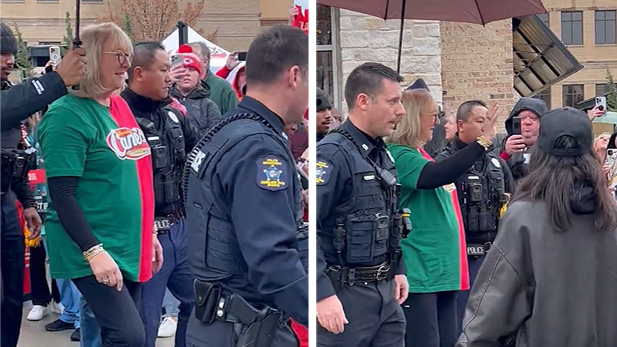 Donna Kelce Est Escort e Par La Police Kansas Metropolis Avant Le Donna Kelce Est Escort e Par La Police Kansas Metropolis Avant Le