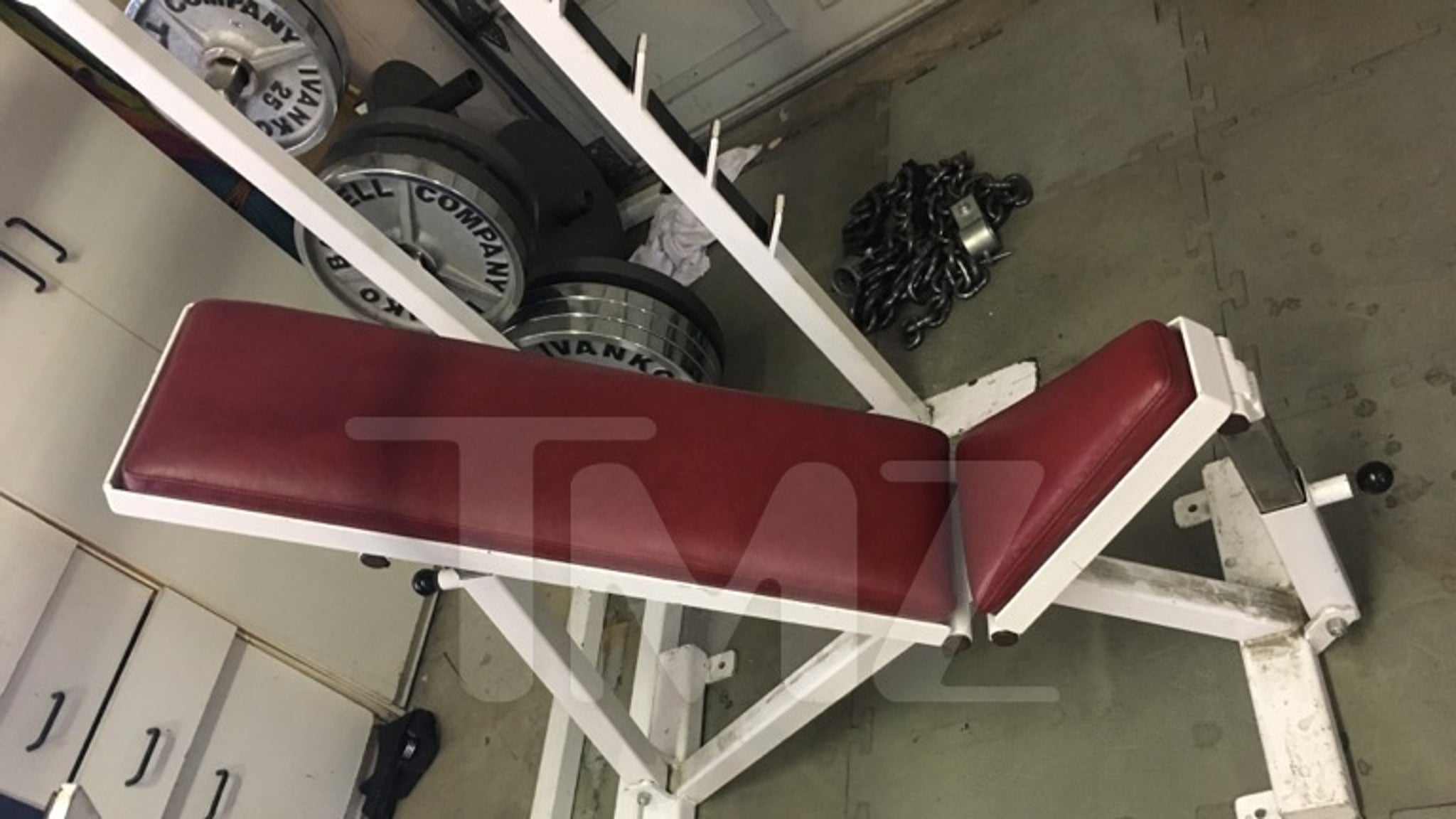 Death Row Records Gym Equipment