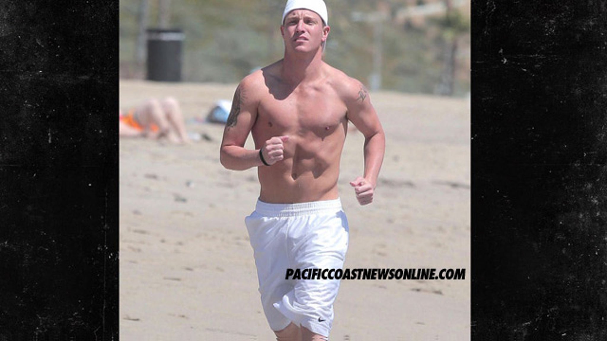 Lane Garrison -- Putting His Man Junk at Risk