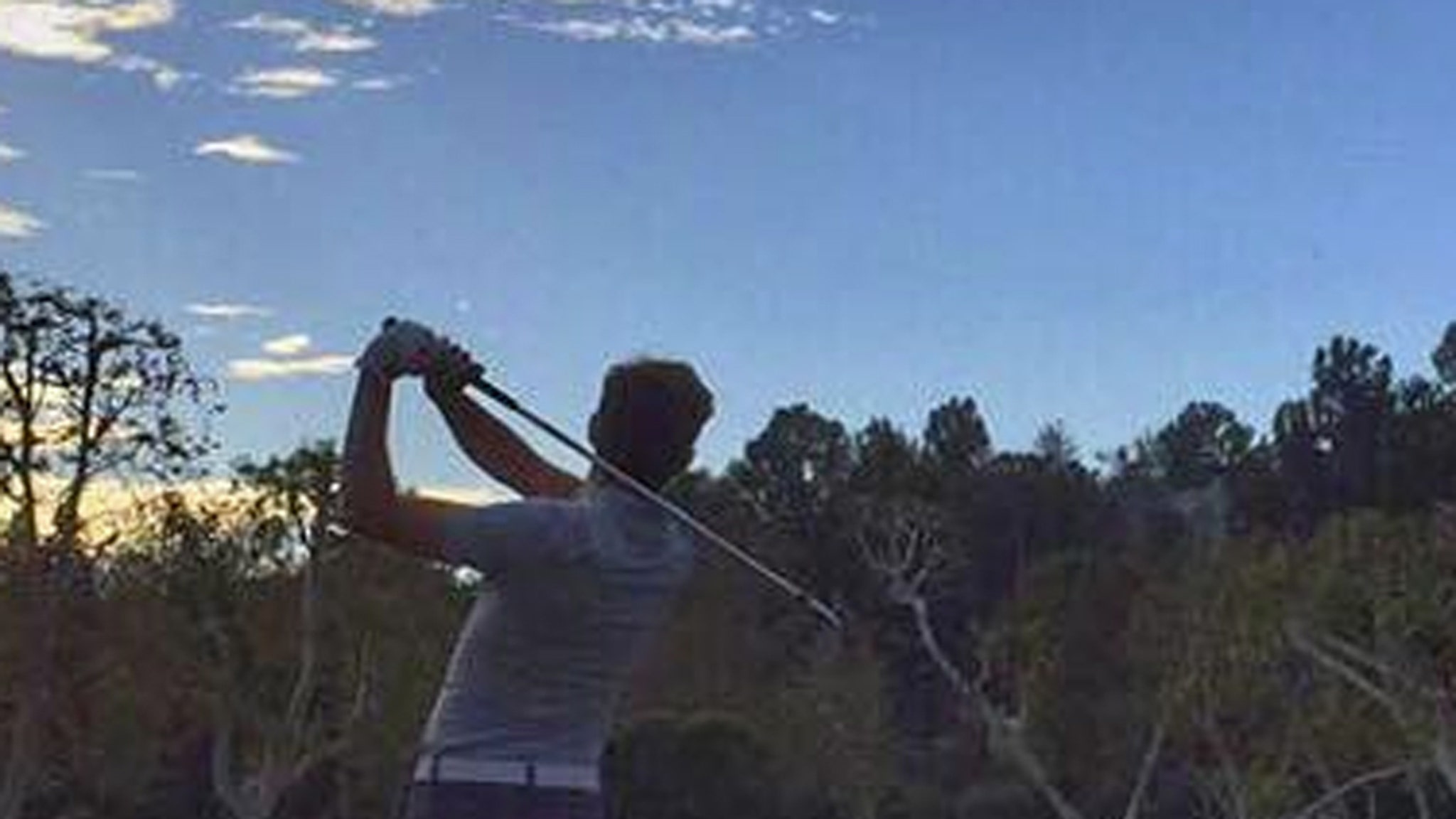 Celebrities Golfing -- See The Swinging Stars!