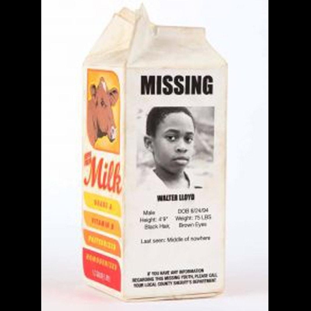 Black Guy Missing Milk Carton Illustration With Milk Carton | #850927