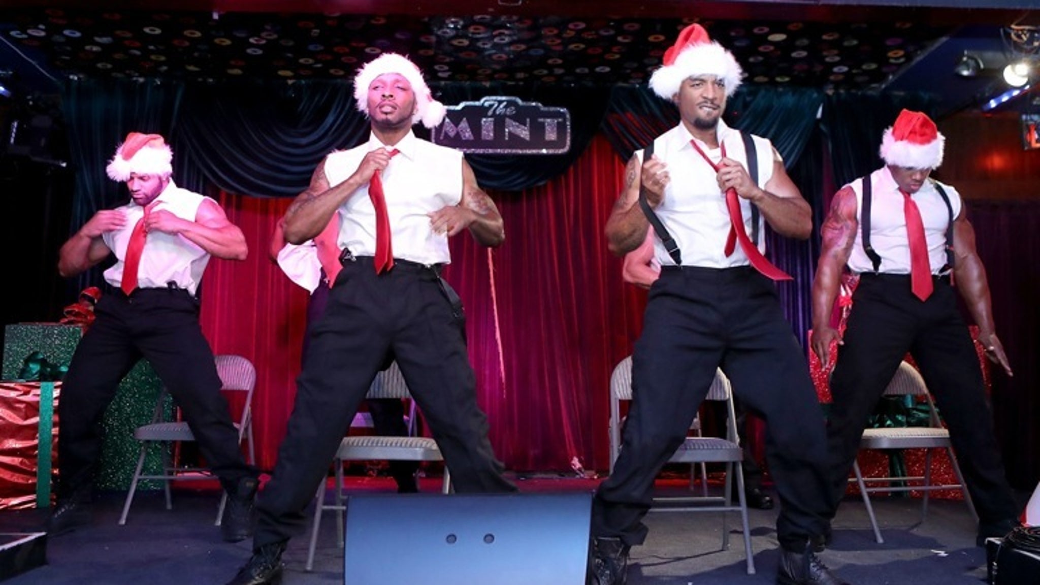 "Black Magic" Santas -- Ho Ho Ho!