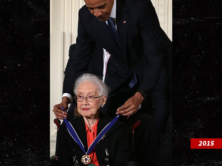 Katherine Johnson Nasa Mathematician Portrayed In Hidden Figures