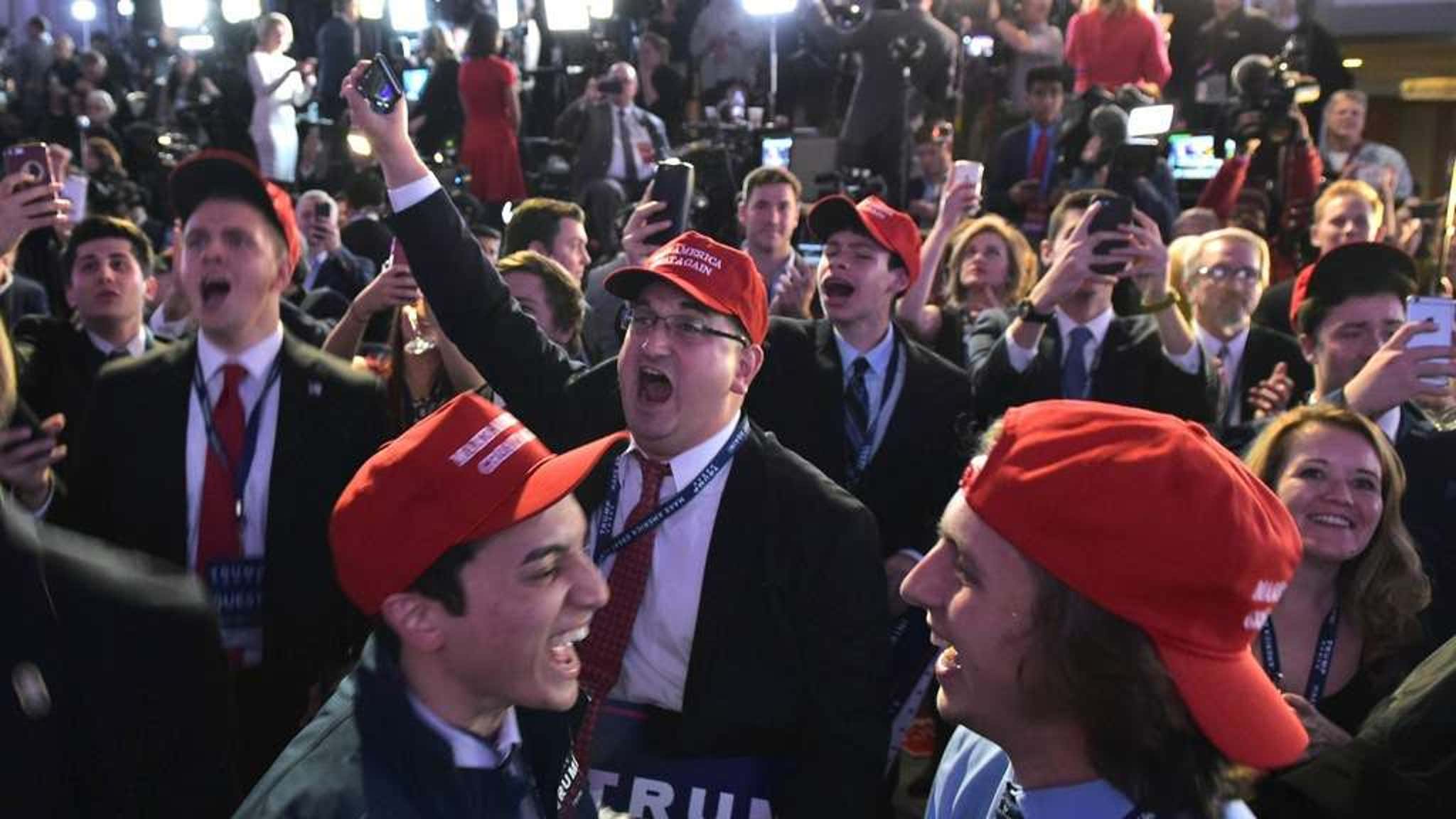 Inside Donald Trump's Election Night Event