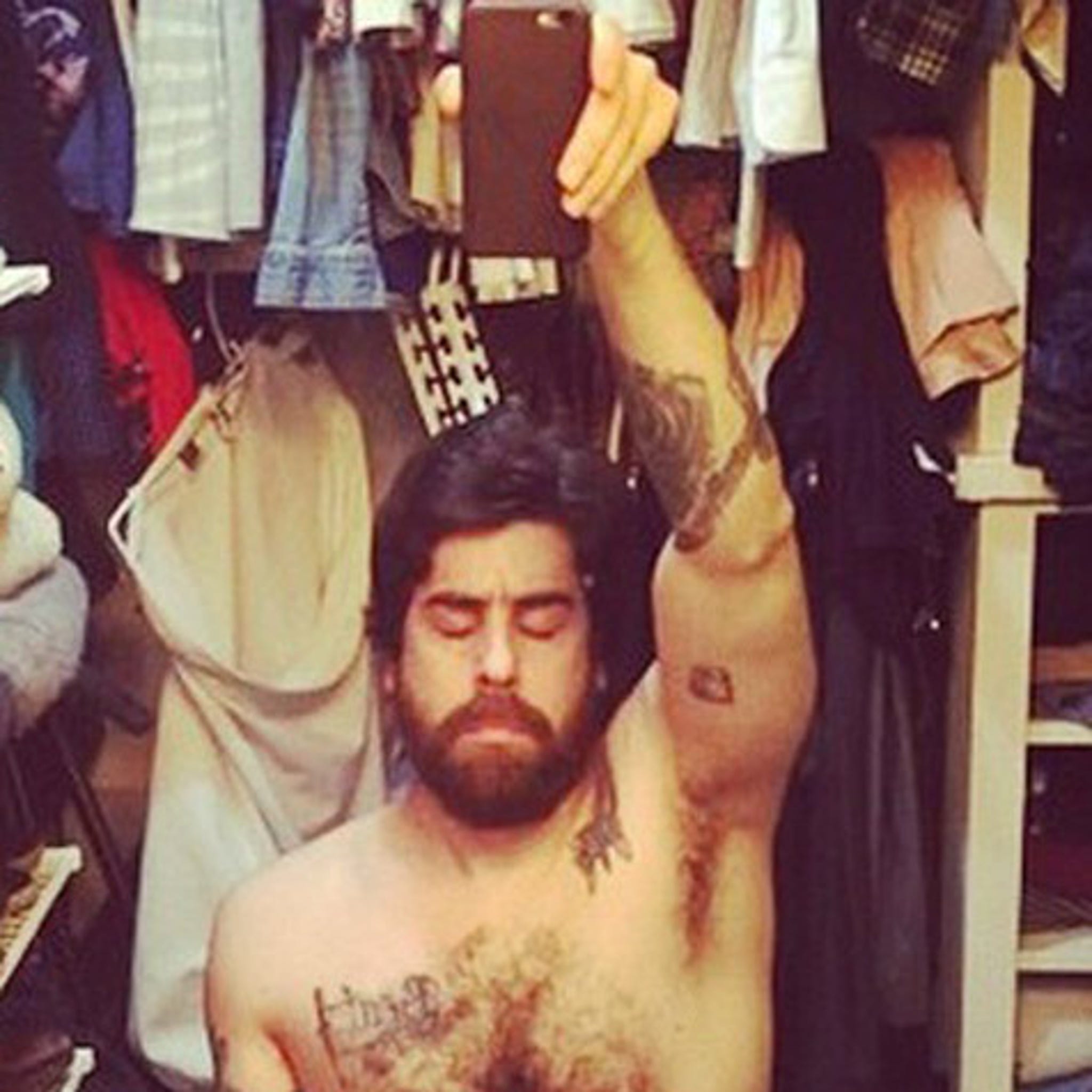 Adam Goldberg Shirtless