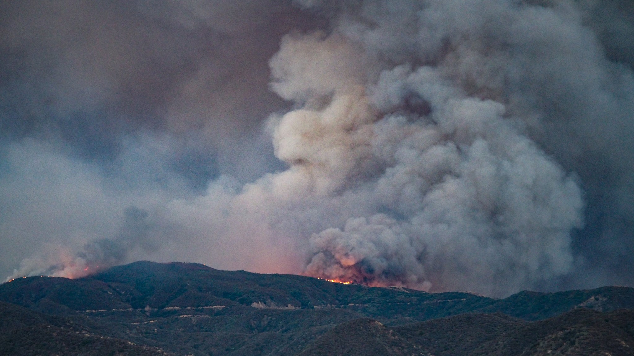 The Sand Fire In Santa Clarita