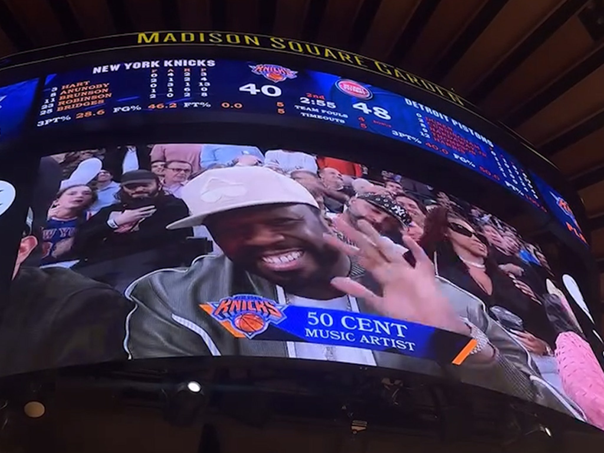 50 Cent Knicks