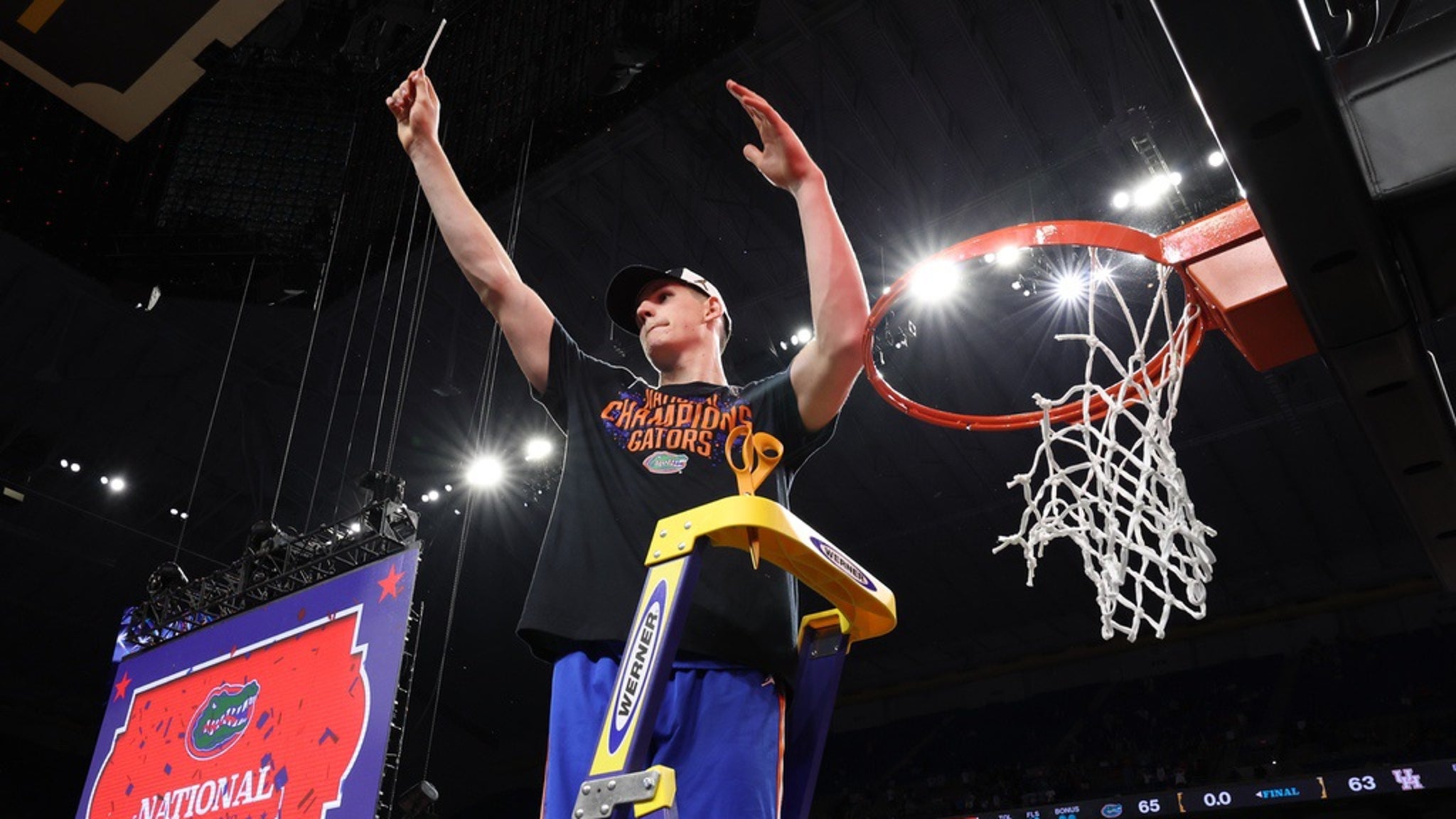 Gators Celebrate Their Championship Win