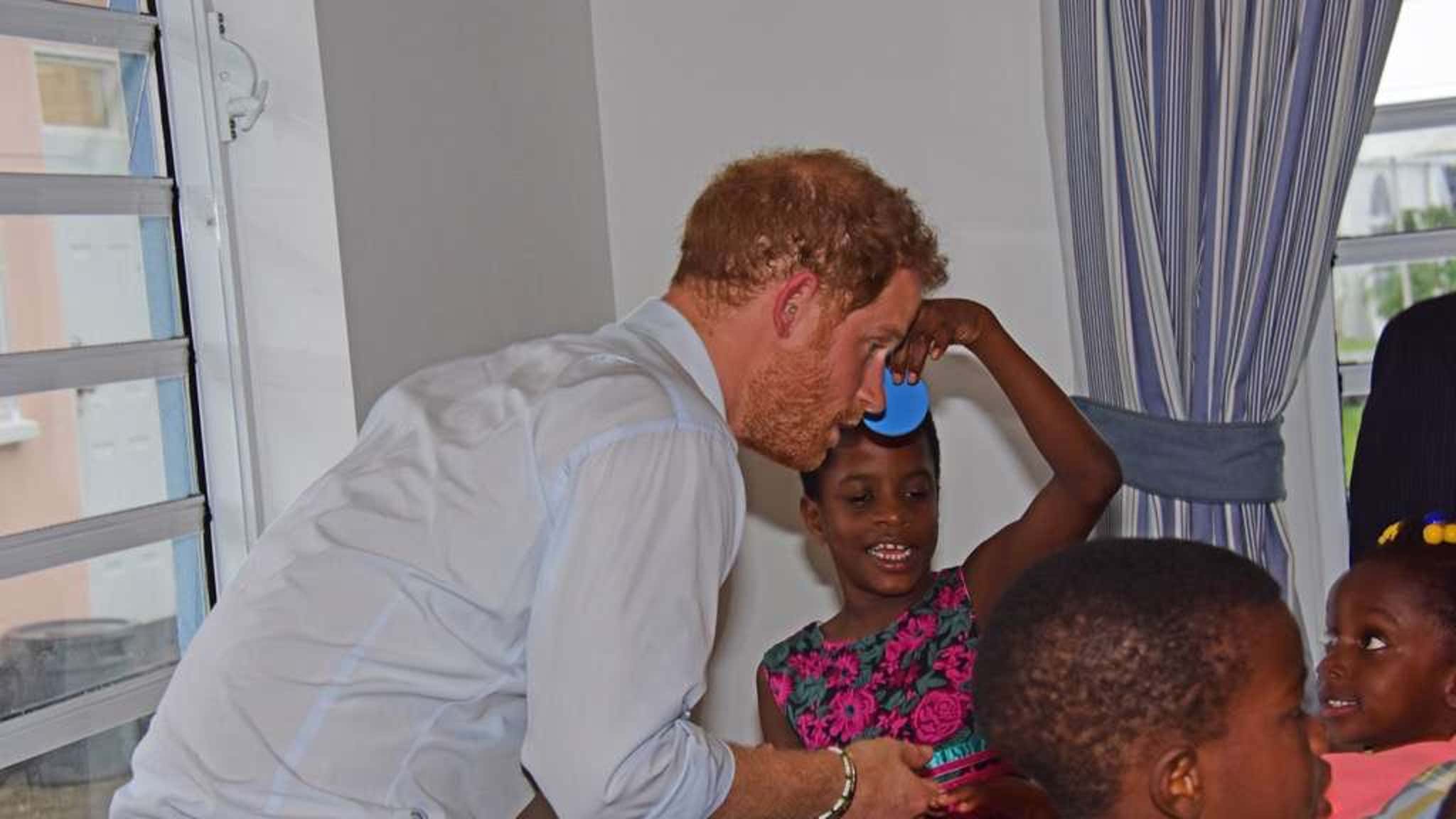 Prince Harry Visits Nightingale Children's Hospital