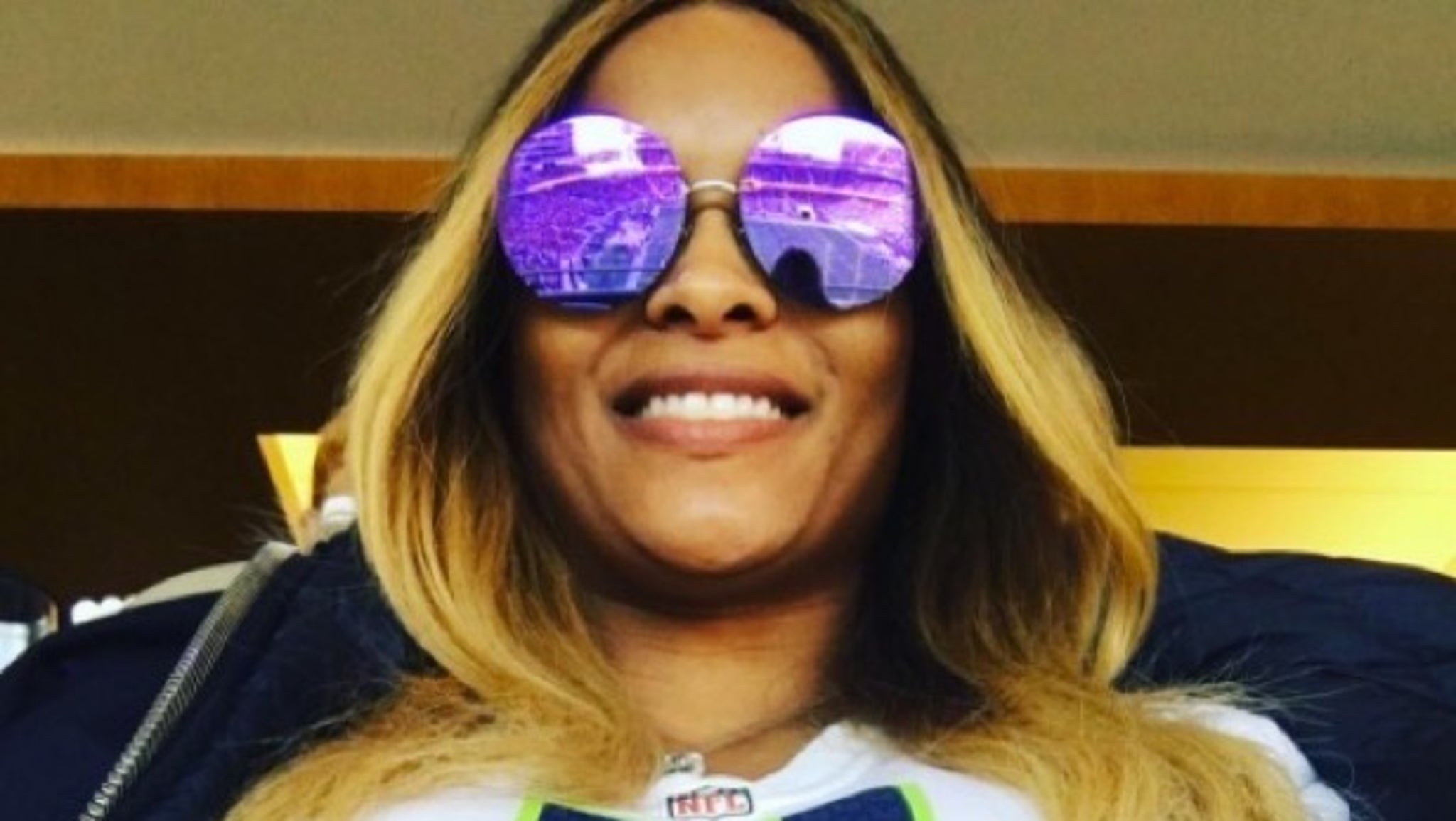 Ciara's Seahawks Fanatic Photos