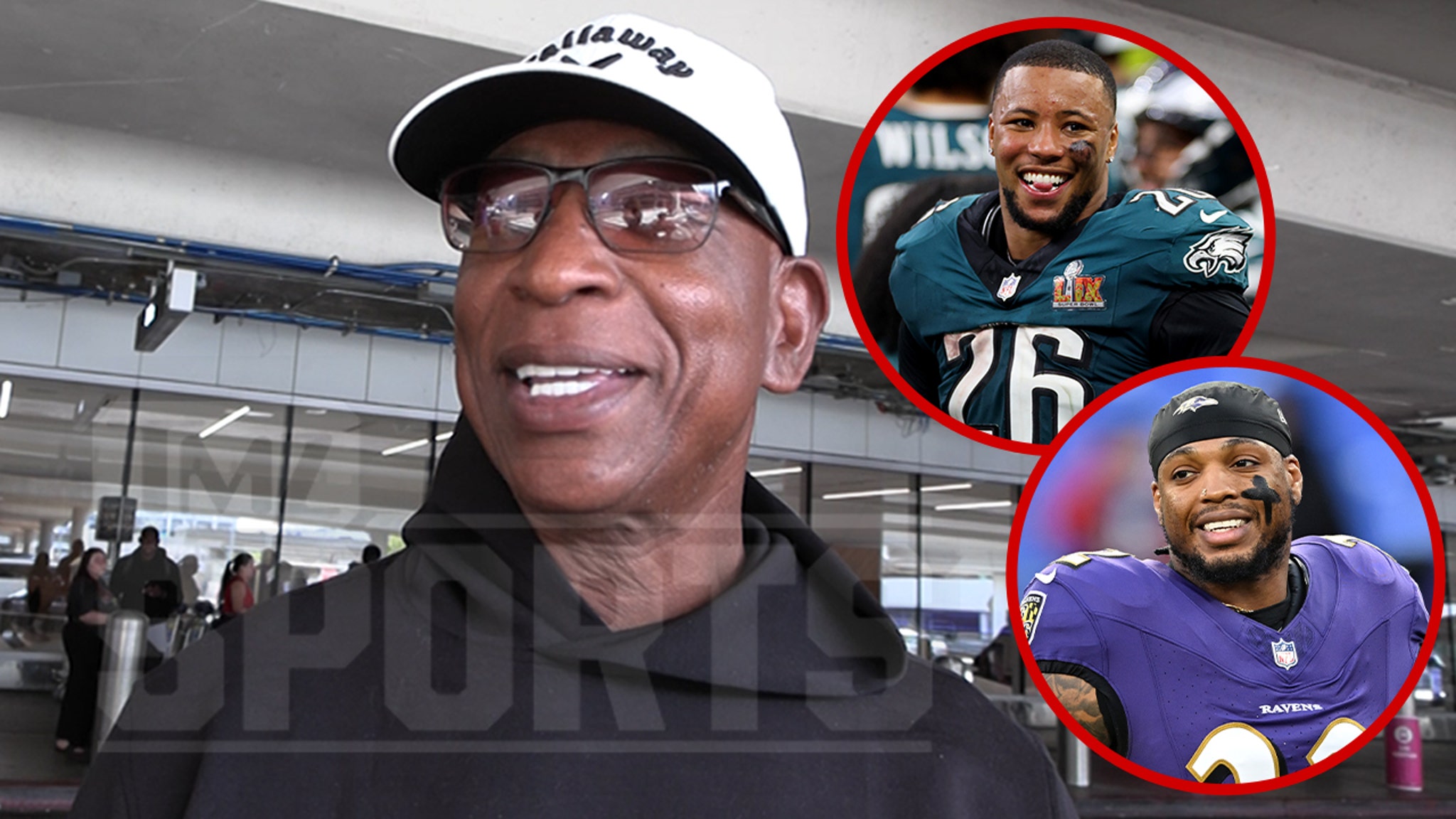 Eric Dickerson on Eagles vs Rams, Saquon Barkley, Derrick Henry