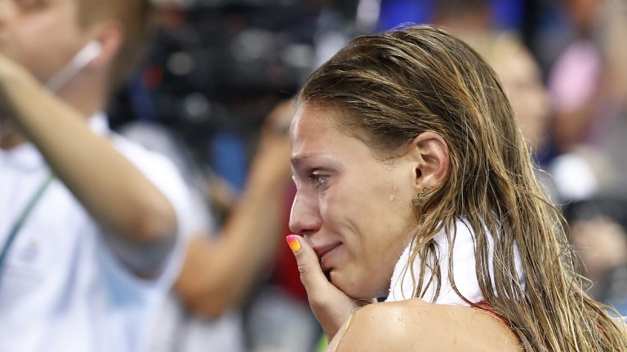 Rio Olympians' Crying Faces
