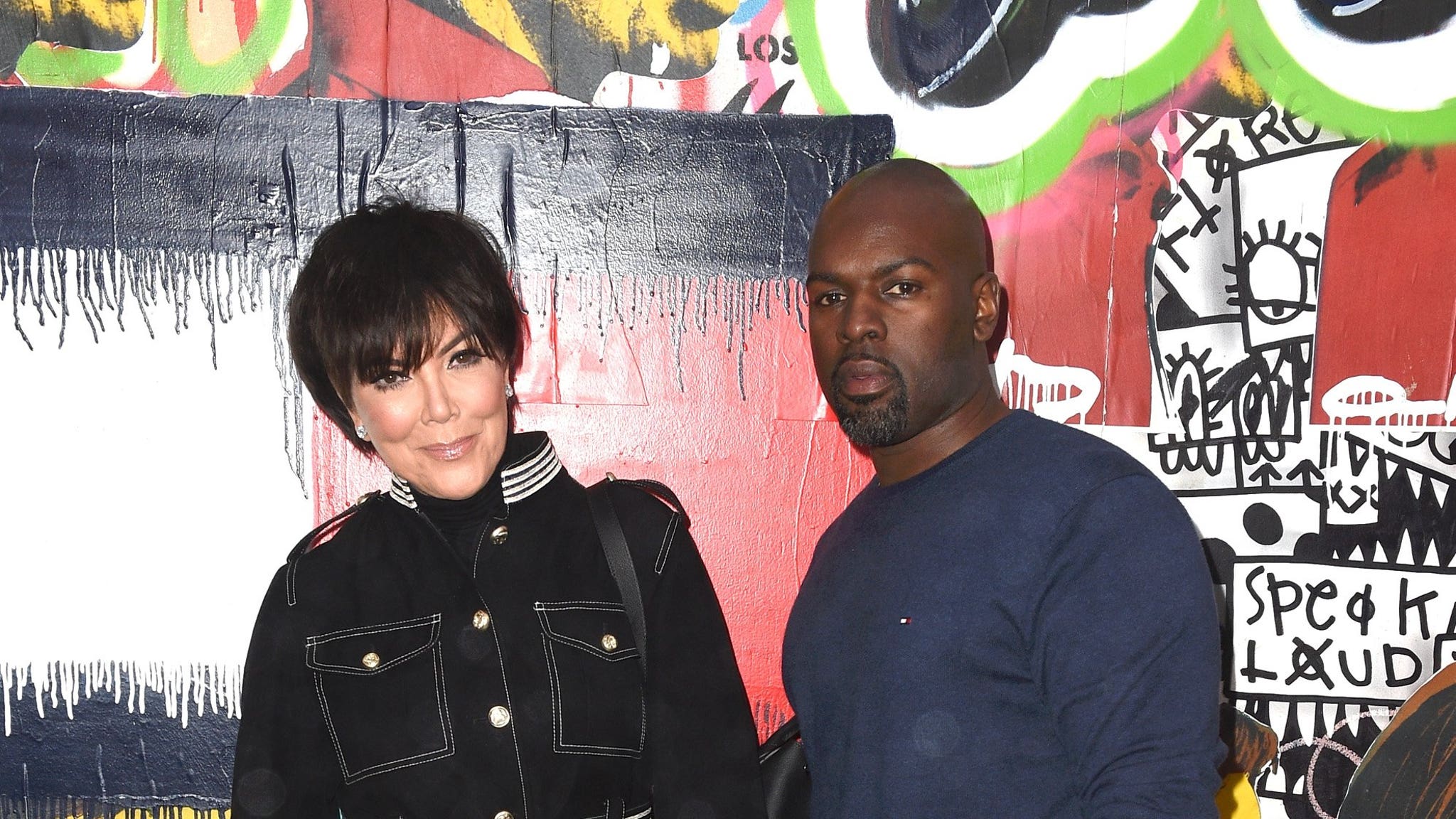 Kris Jenner and Corey Gamble Together