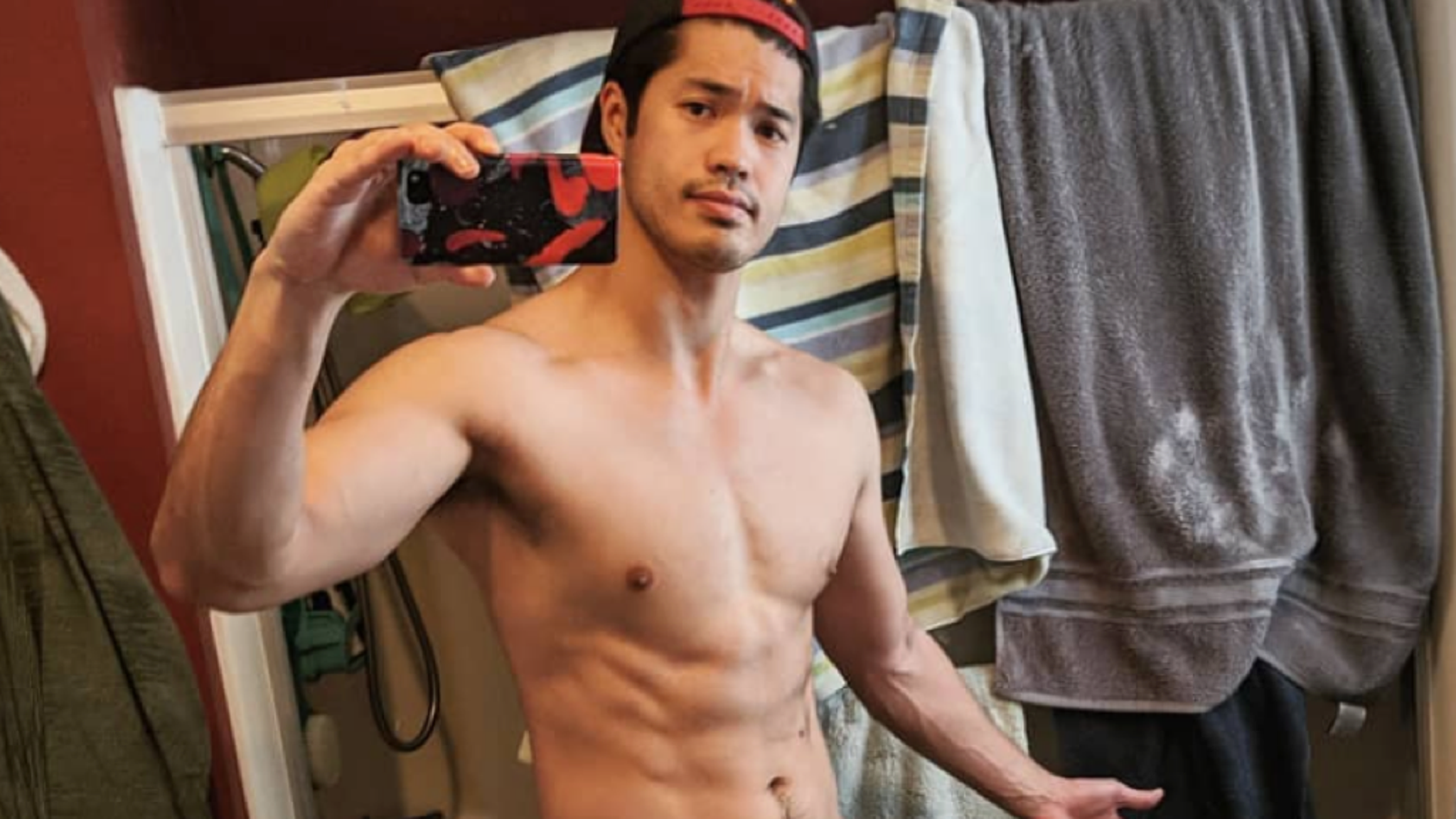 Ross Butler's Shirtless Shots