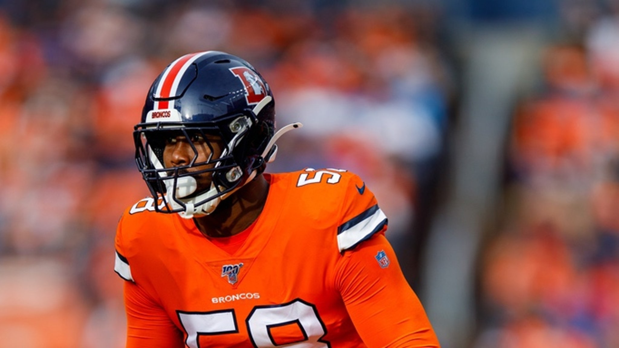 Von Miller On The Field