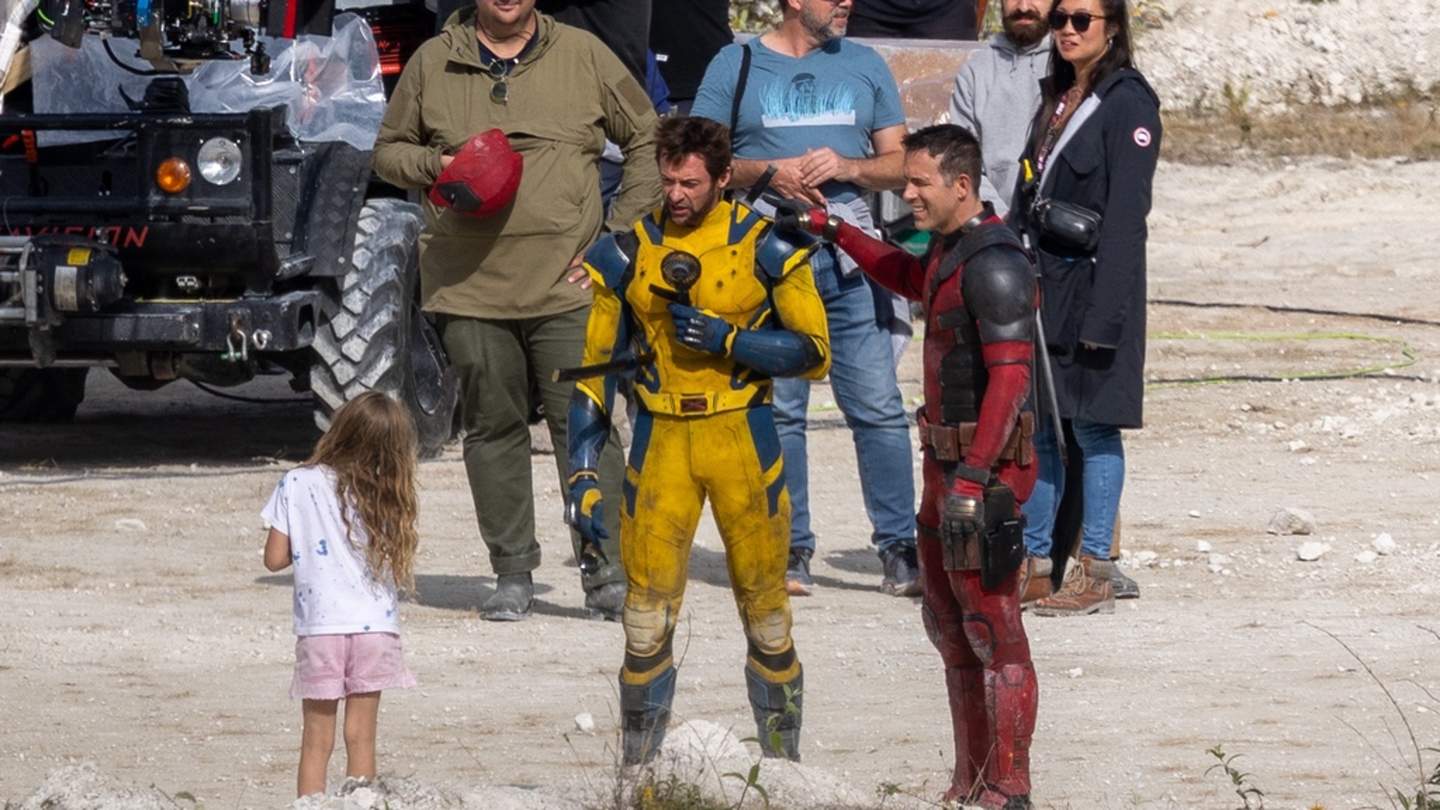 Blake Lively And Kids Join Ryan Reynolds On 'Deadpool 3' Set