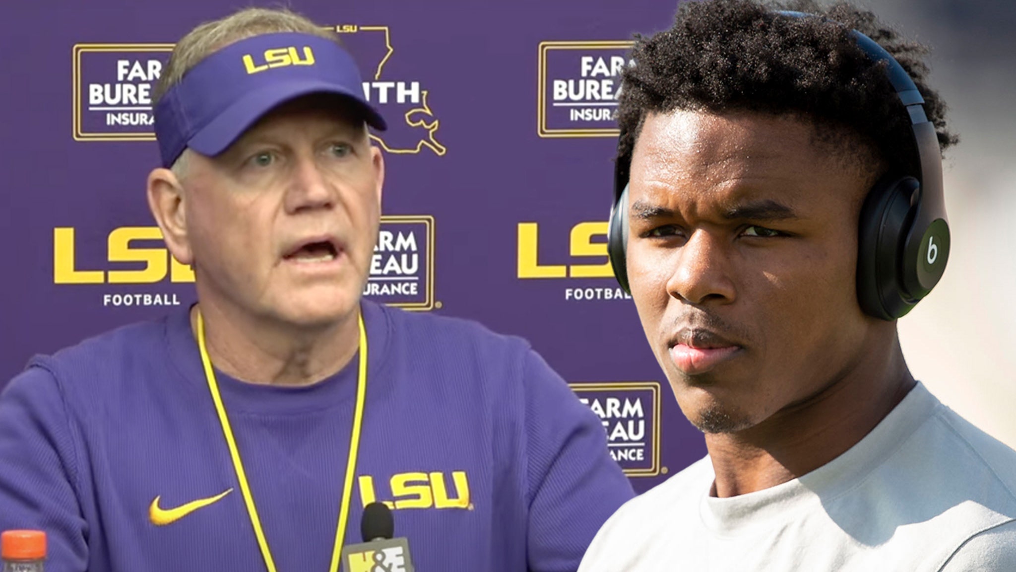 LSU Coach Brian Kelly Mourns Kyren Lacy's Death