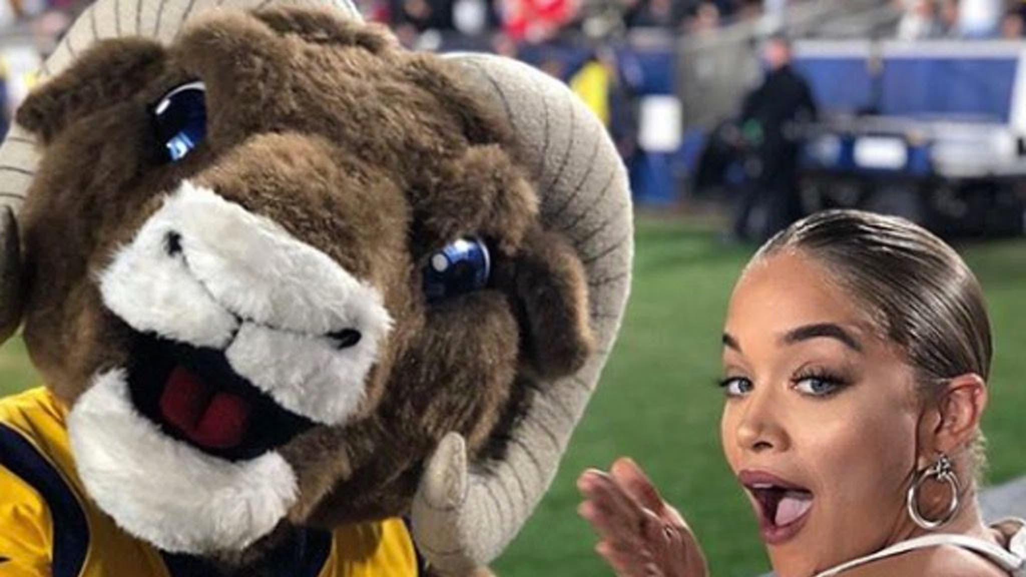 Stars With NFL Mascots