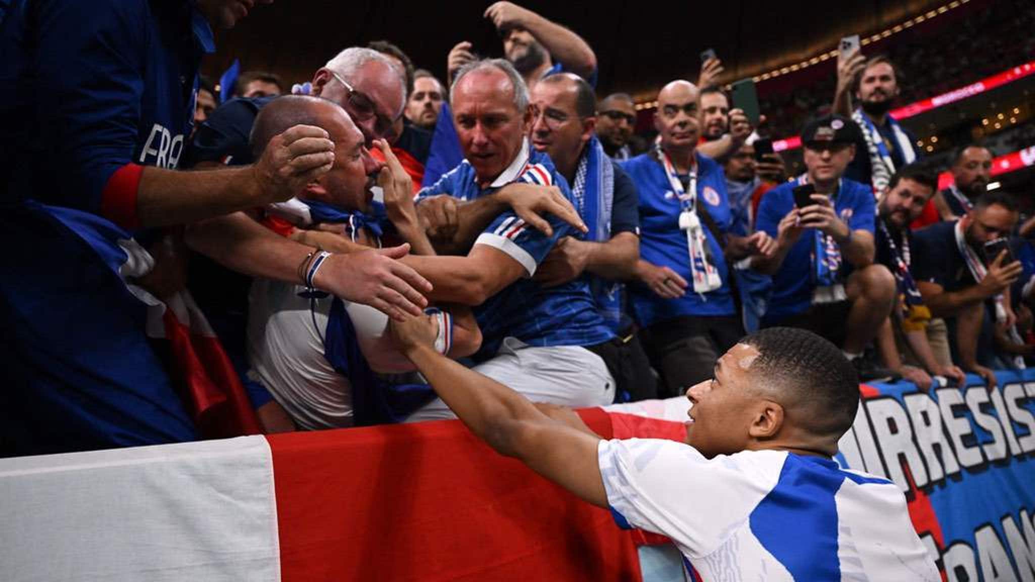 Kylian Mbappe Drills Fan With Soccer Ball