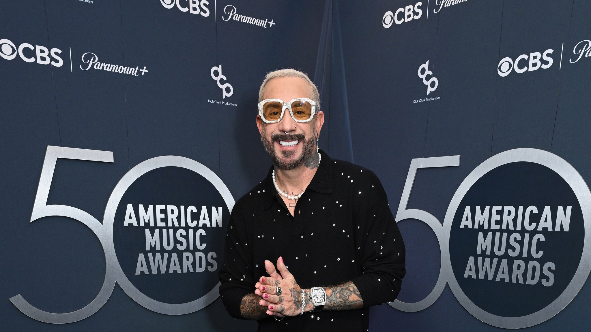 American Music Awards 50th -- Red Carpet Photos